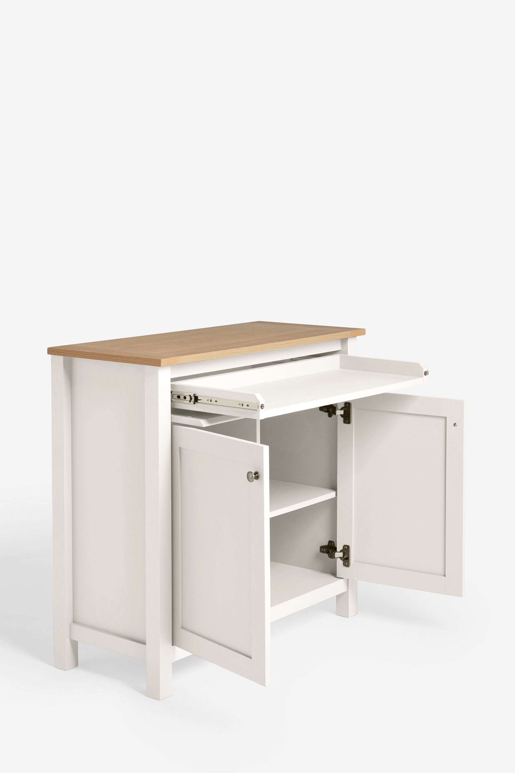 Buy Cream Malvern Oak Effect Sideboard Desk from the Next UK online shop