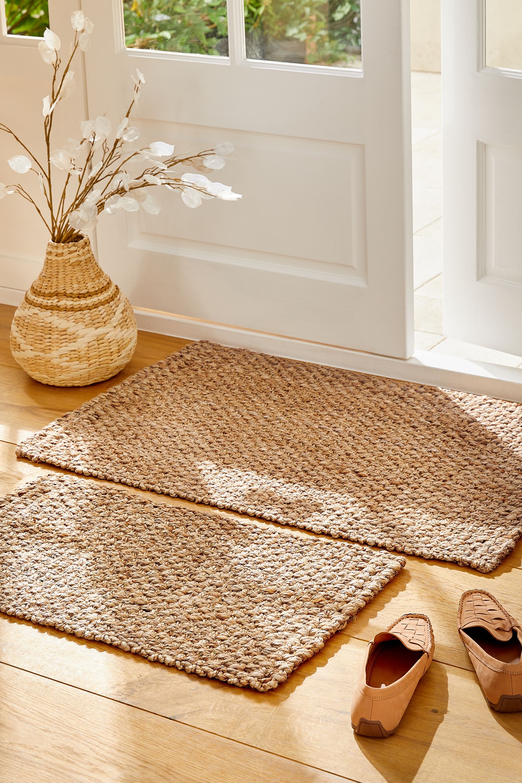 Buy Natural Woven Jute Doormat from the Next UK online shop