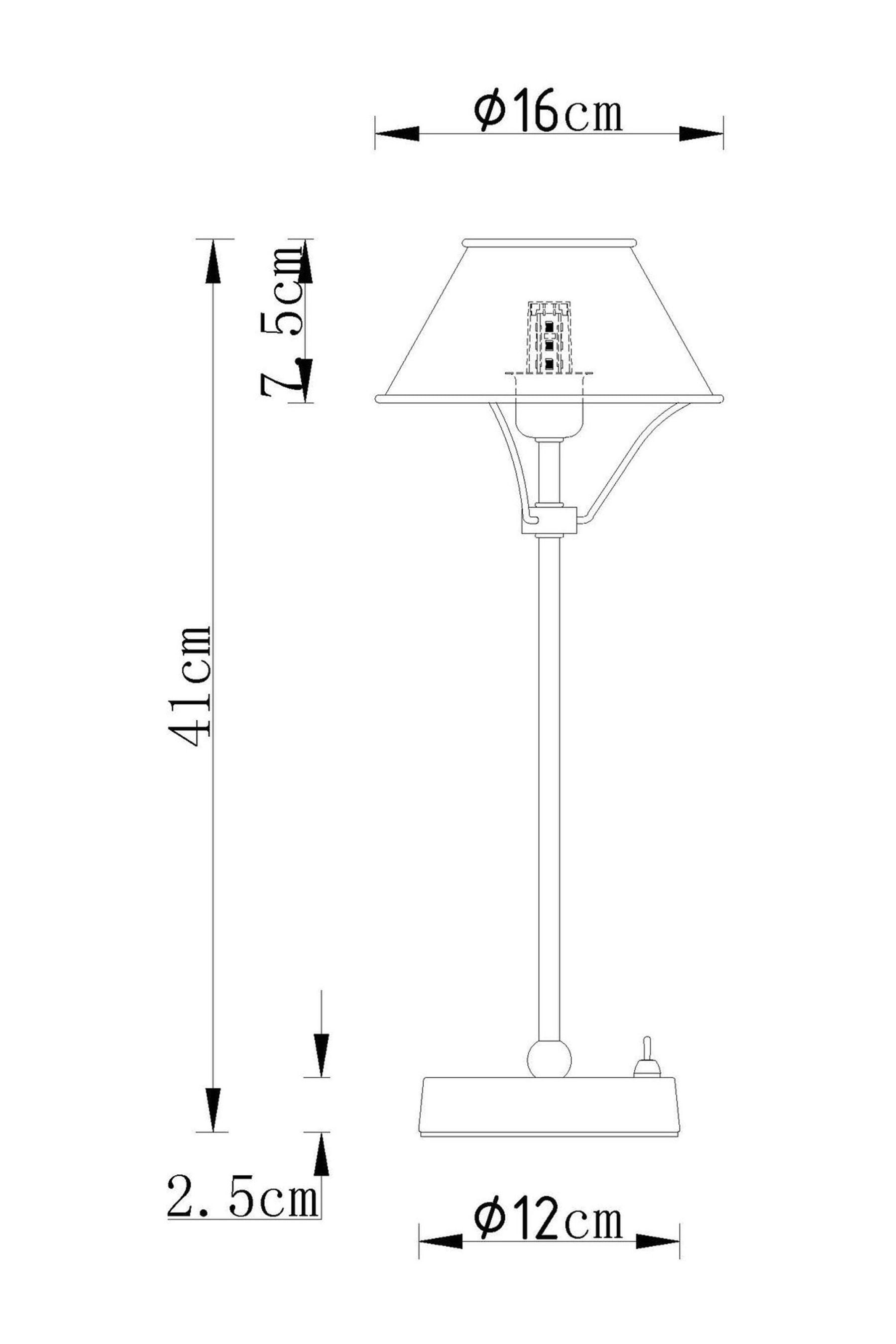 Buy Hector Battery Operated Table Lamp from the Next UK online shop