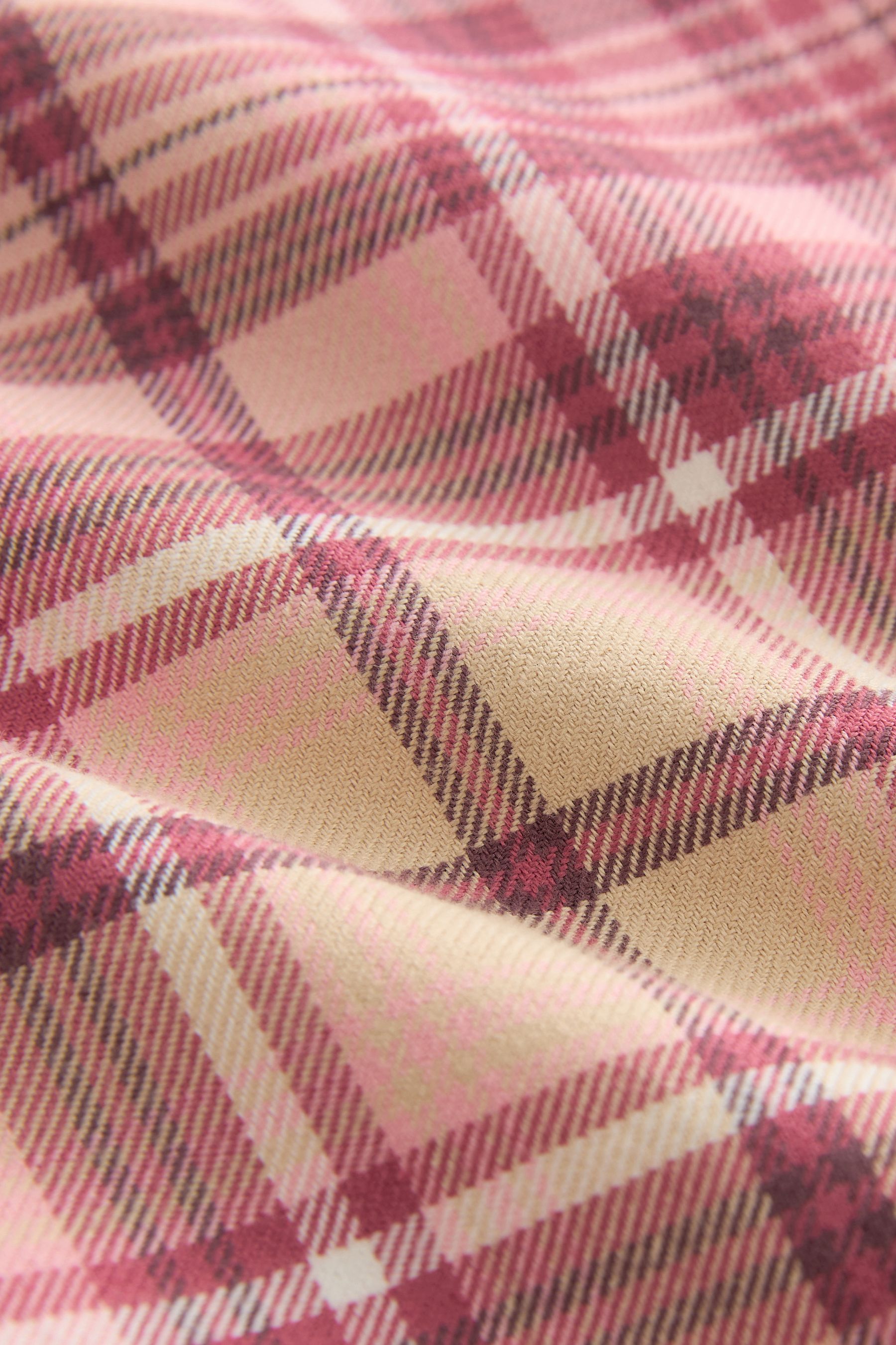 Buy Pink/Cream Woven Check Pyjamas 2 Packs (3-16yrs) from the Next UK ...