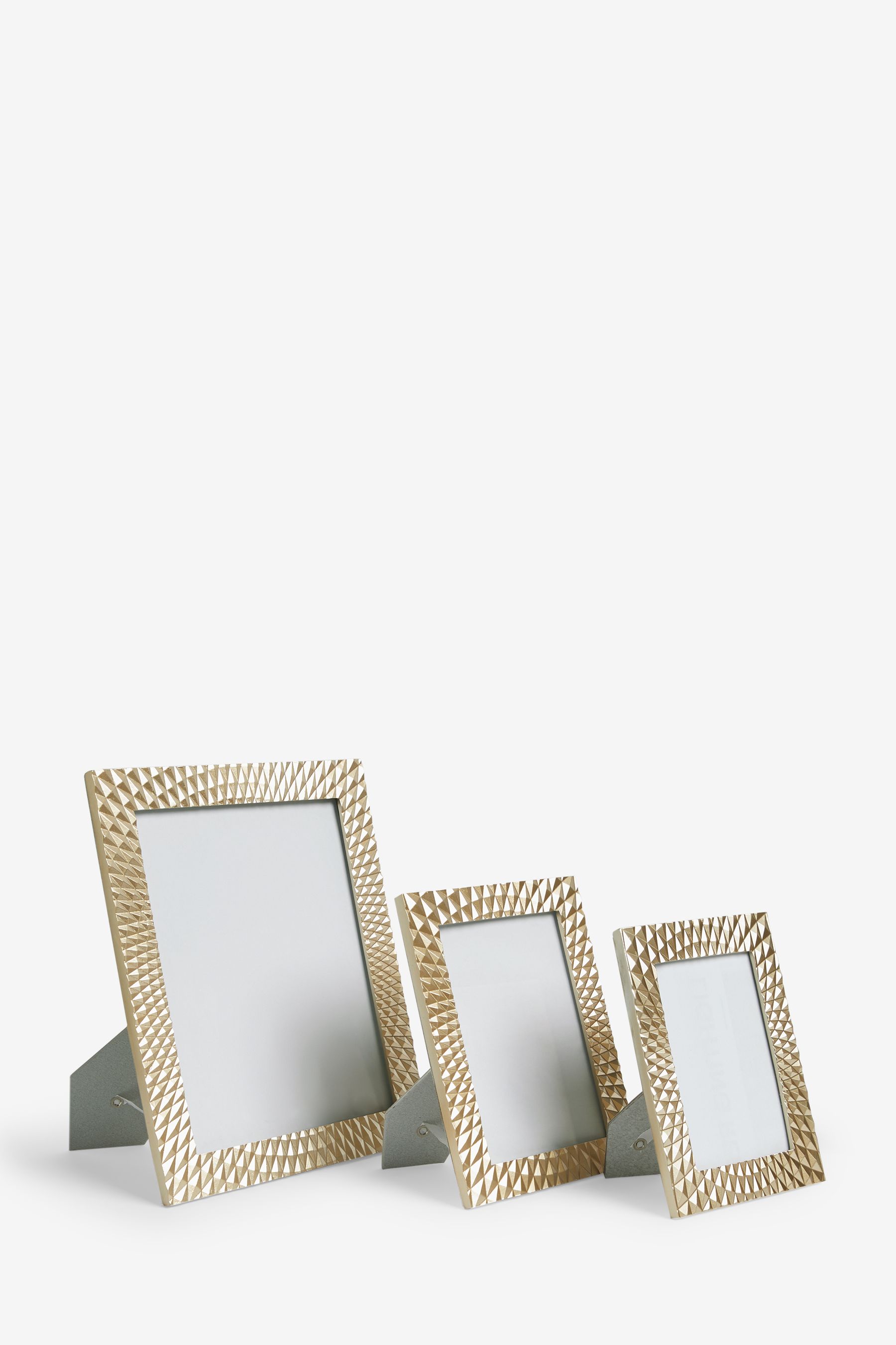 Buy Gold Geometric Photo Frame from the Next UK online shop