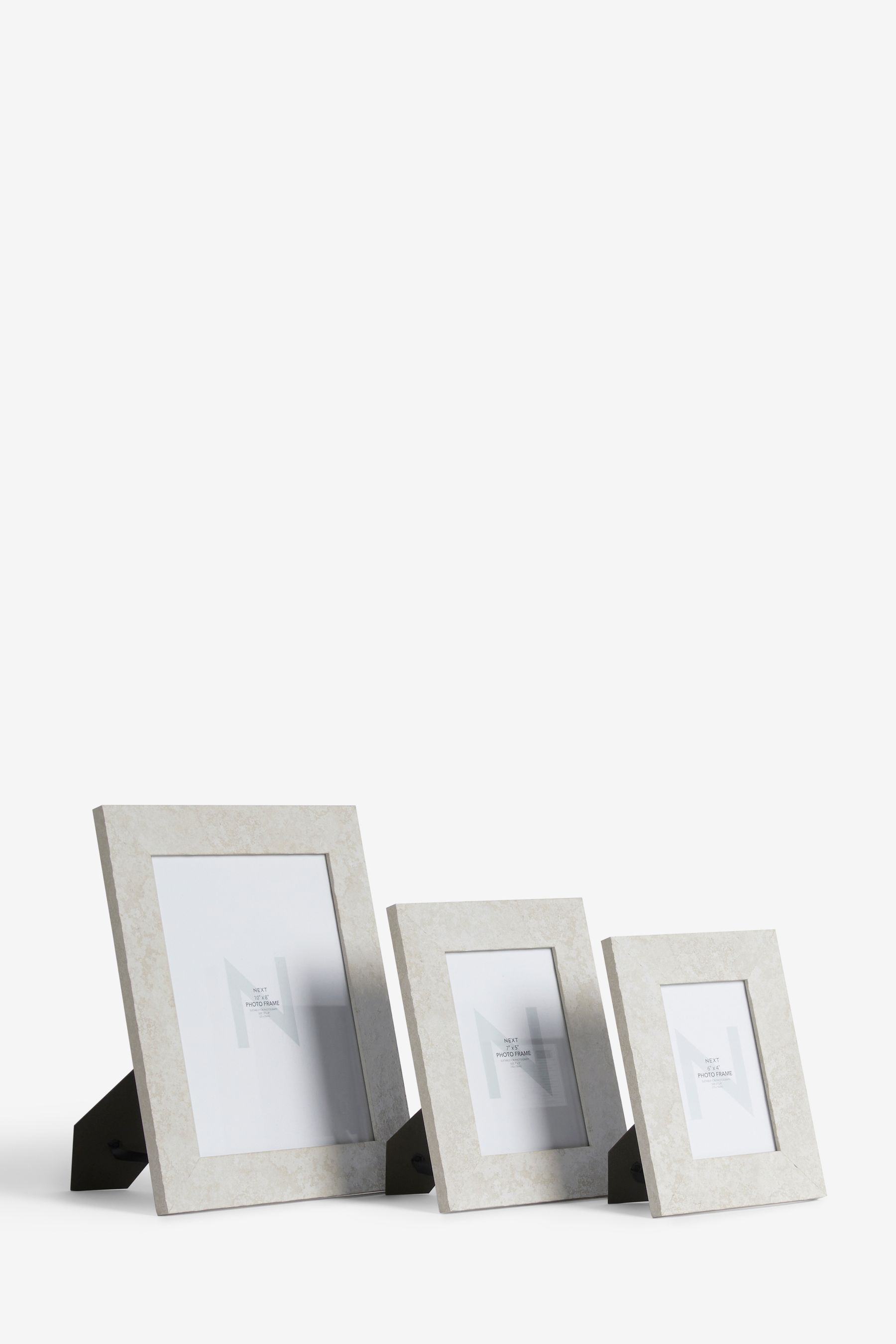 Buy White Stone Effect Photo Frame from the Next UK online shop