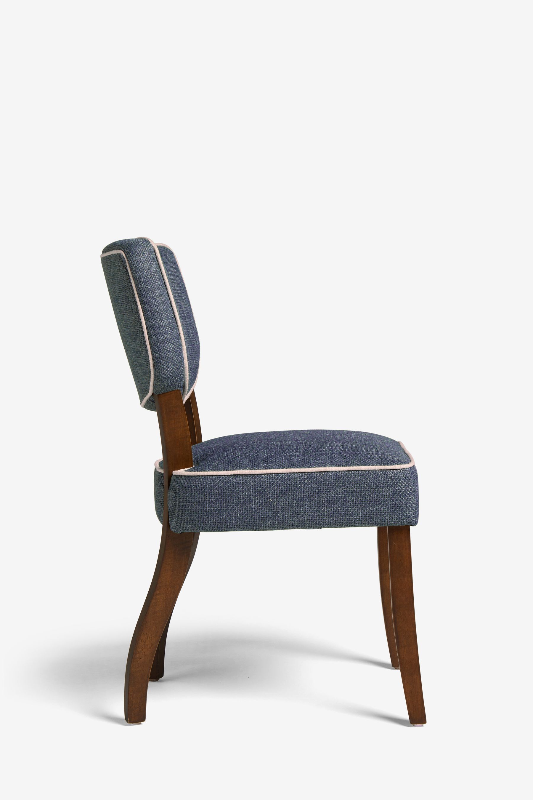 Buy Nina Campbell Set of 2 Clabon Indigo Ashburn Dining Chairs from the ...