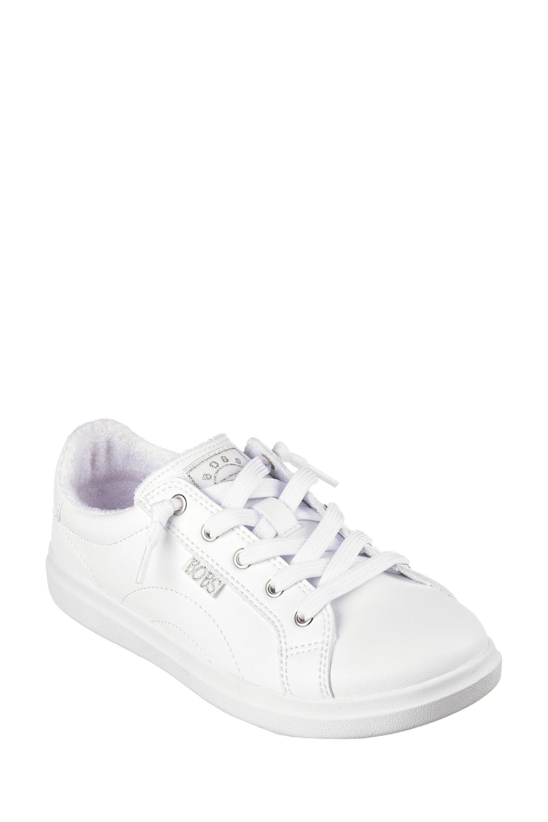 Buy Skechers White Womens Bobs D Vine Instant Delight Trainers from the ...
