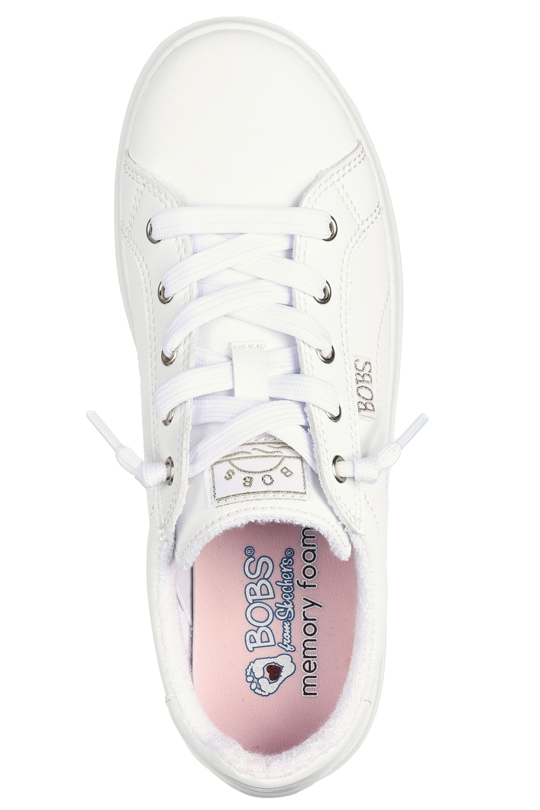 Buy Skechers White Womens Bobs D Vine Instant Delight Trainers from the ...