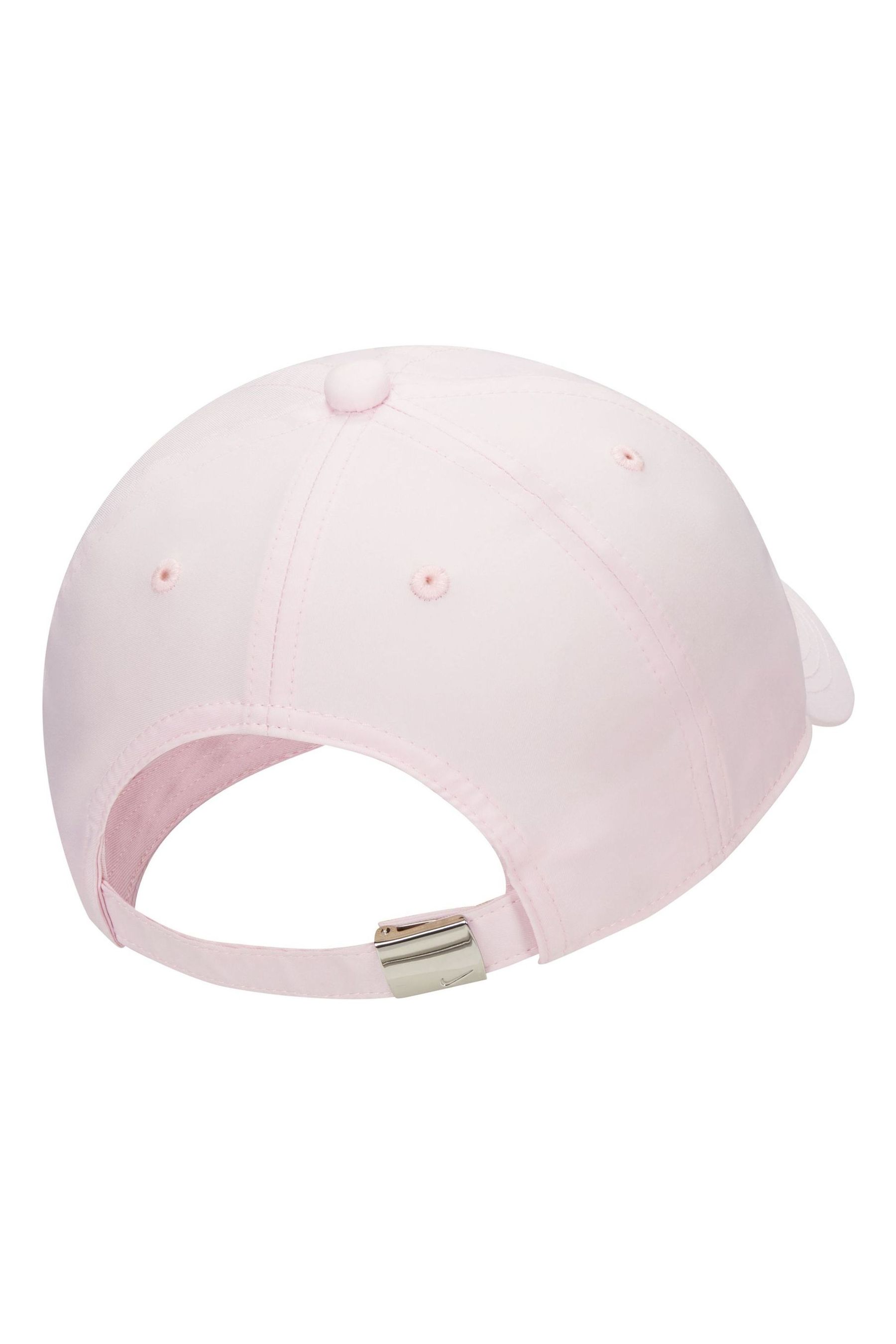 Buy Nike Pink Dri-FIT Kids Club Unstructured Metal Swoosh Cap from the ...