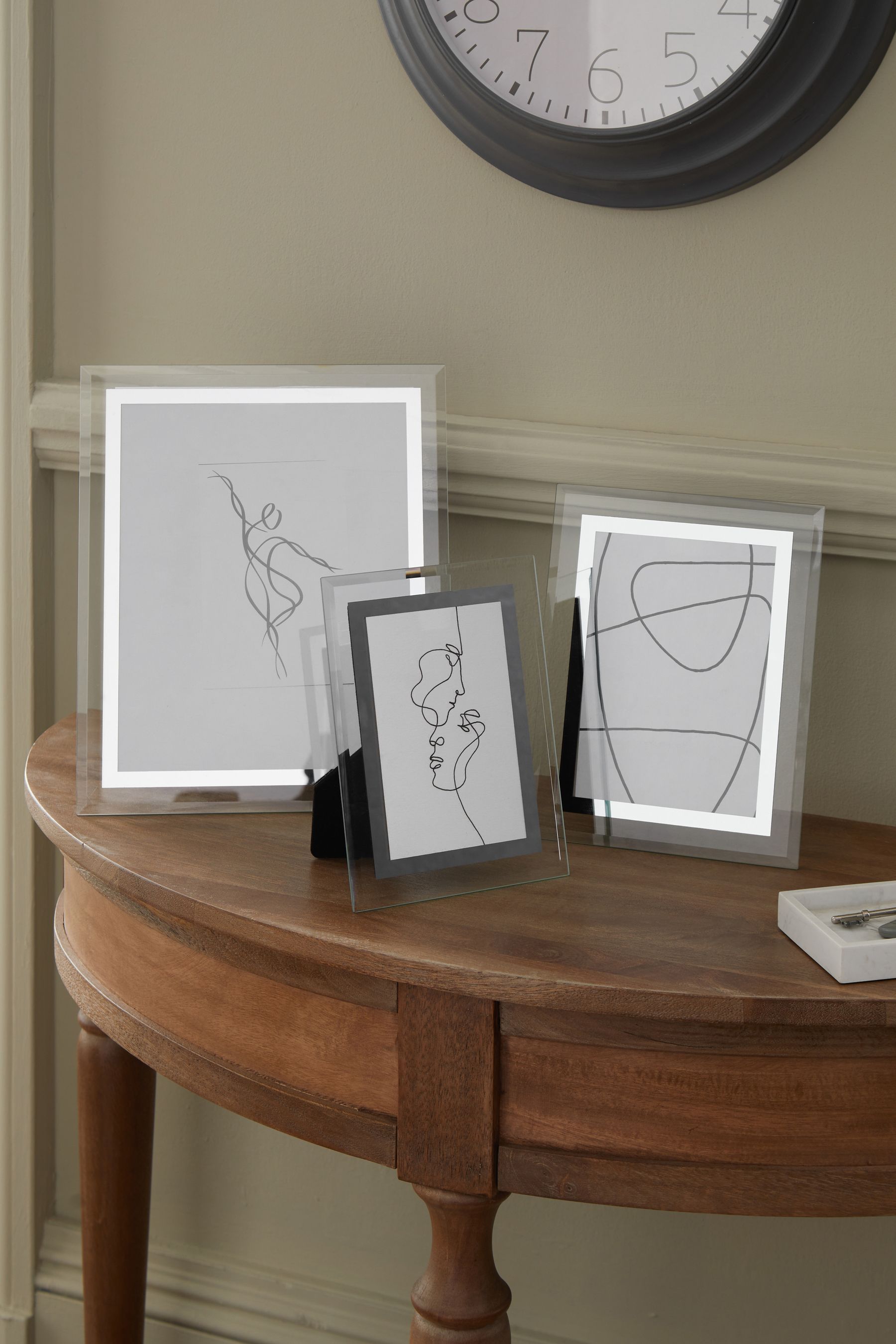 Buy Silver Smoke Glass Photo Frame from the Next UK online shop