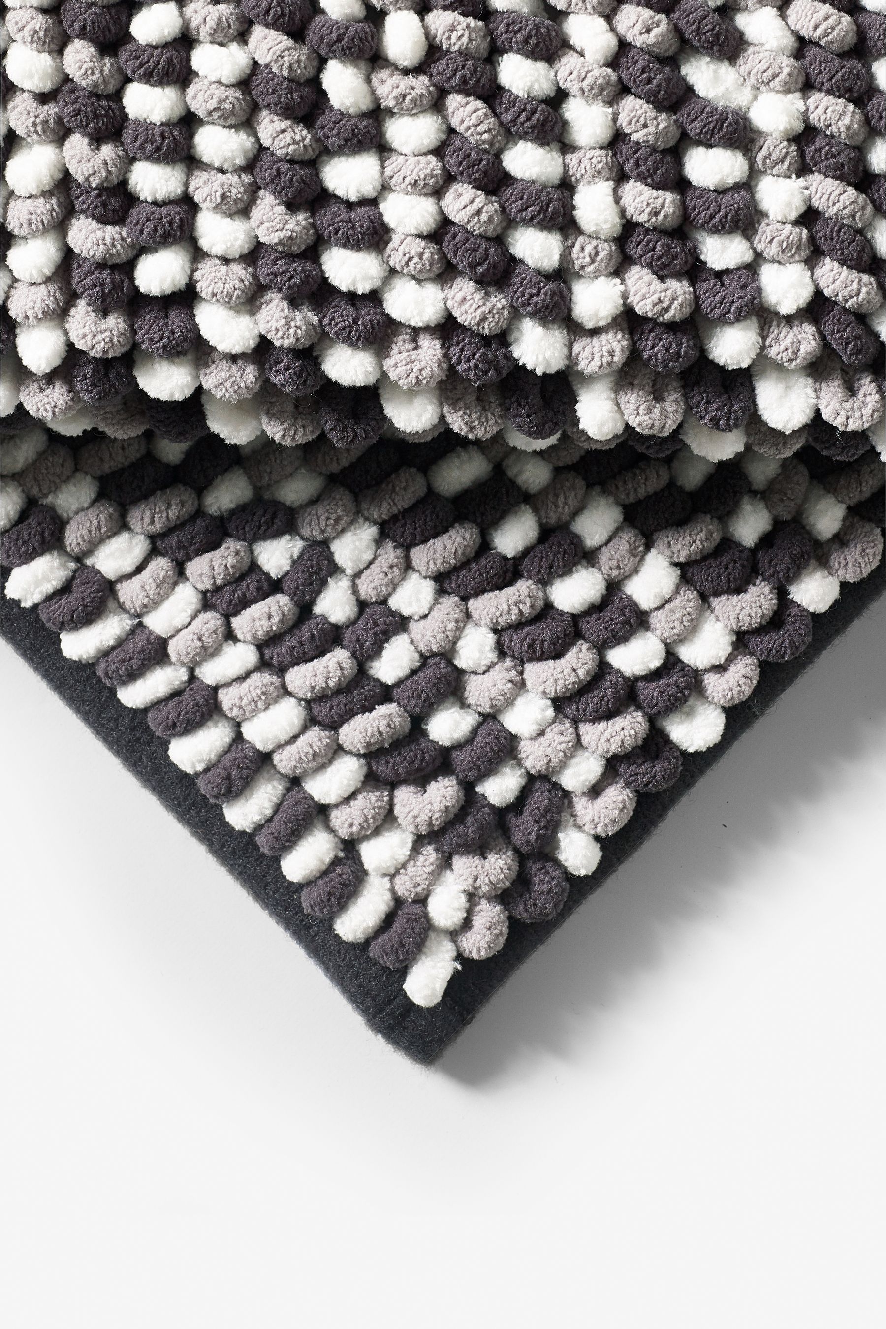 Buy Black & White Bobble Bath Mat from the Next UK online shop