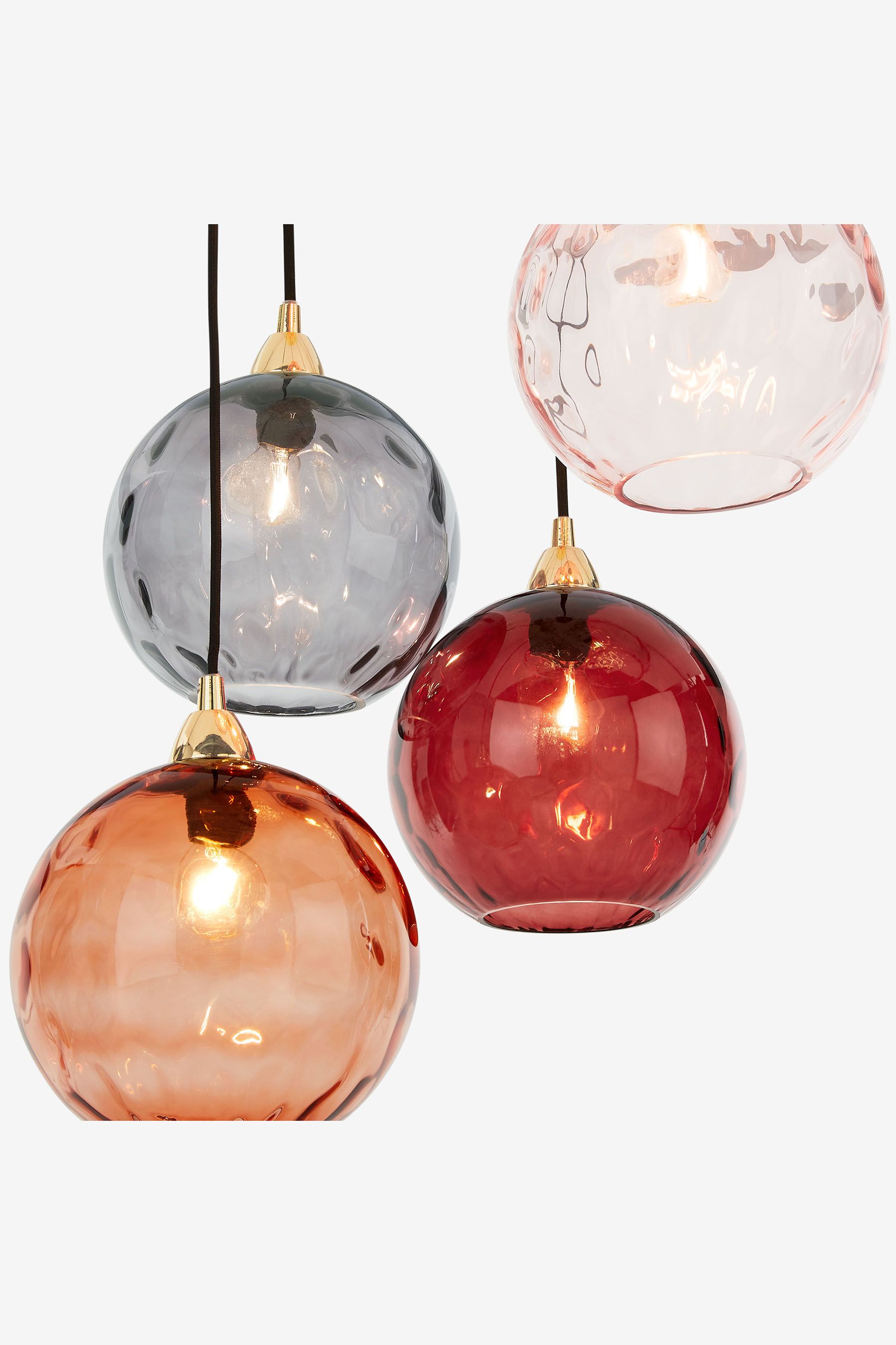 Buy MADE.COM Pink Multi Ilaria Cluster Light from the Next UK online shop