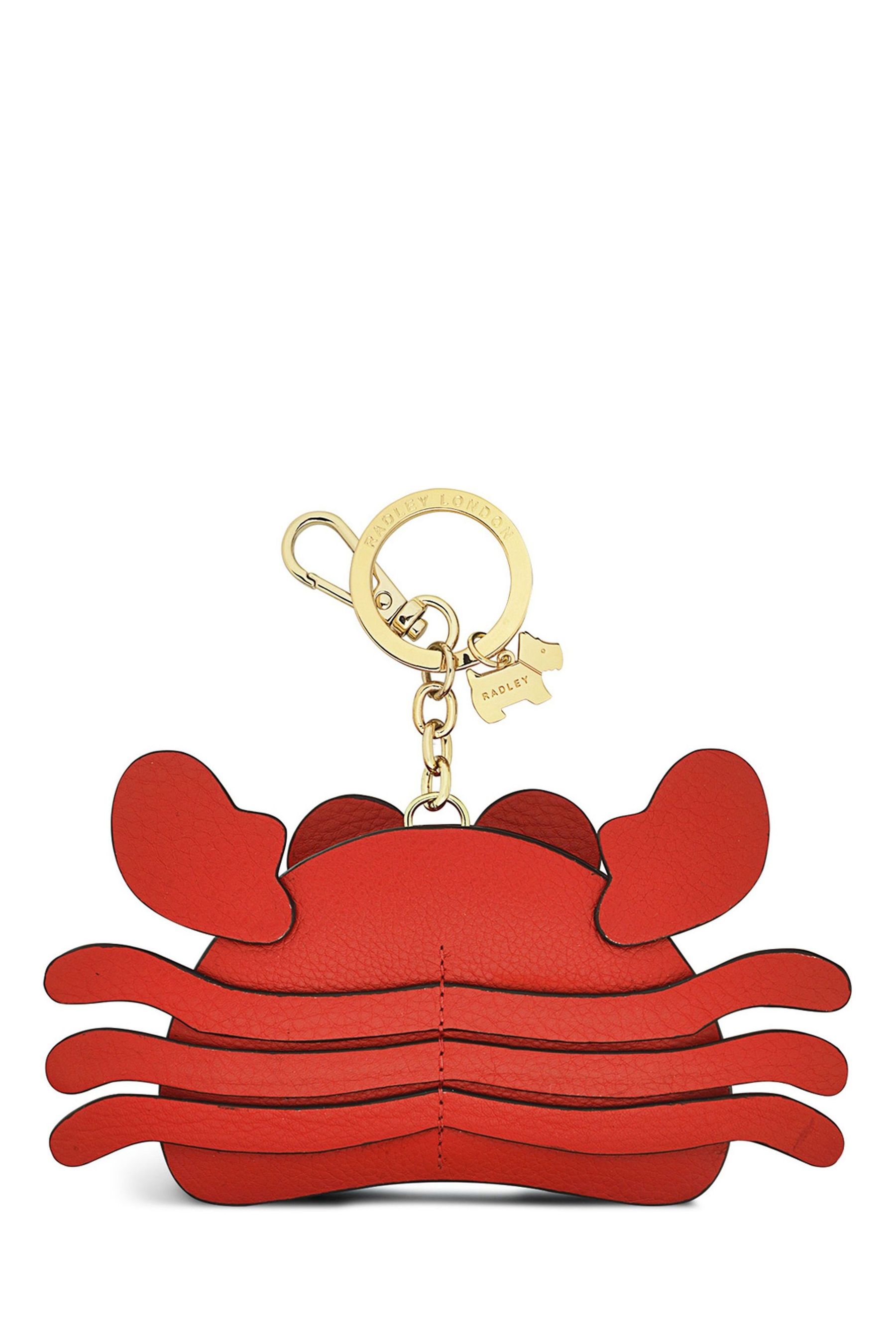 Buy Radley London Red Clawde Bag Charm Keyring from the Next UK online shop