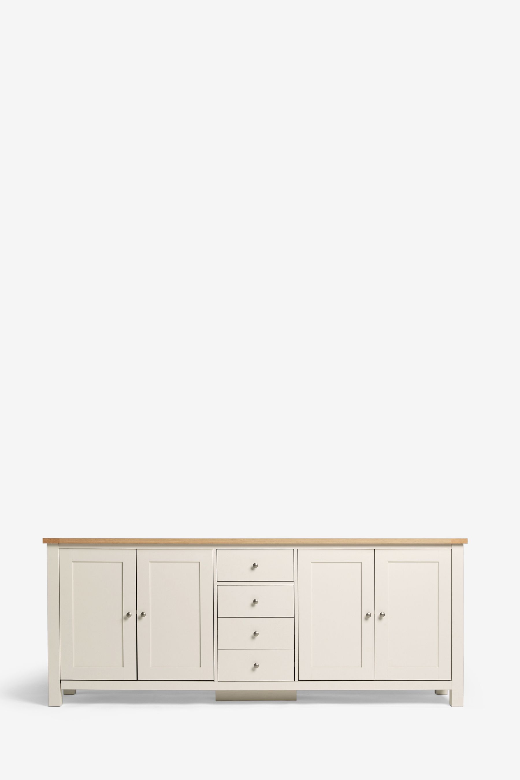 Buy Cream Malvern Oak Effect Extra Large Sideboard from the Next UK ...