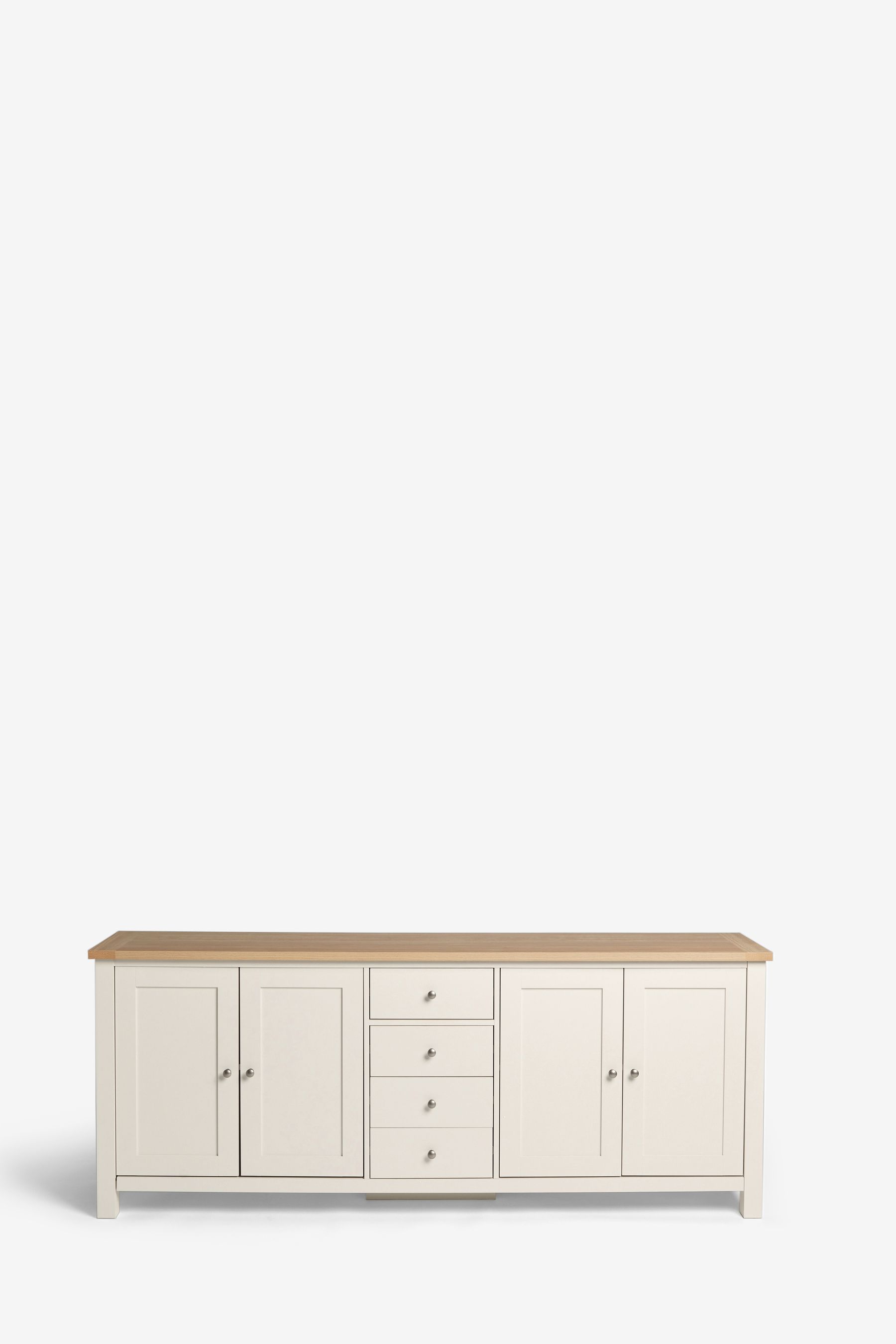 Buy Cream Malvern Oak Effect Extra Large Sideboard from the Next UK ...