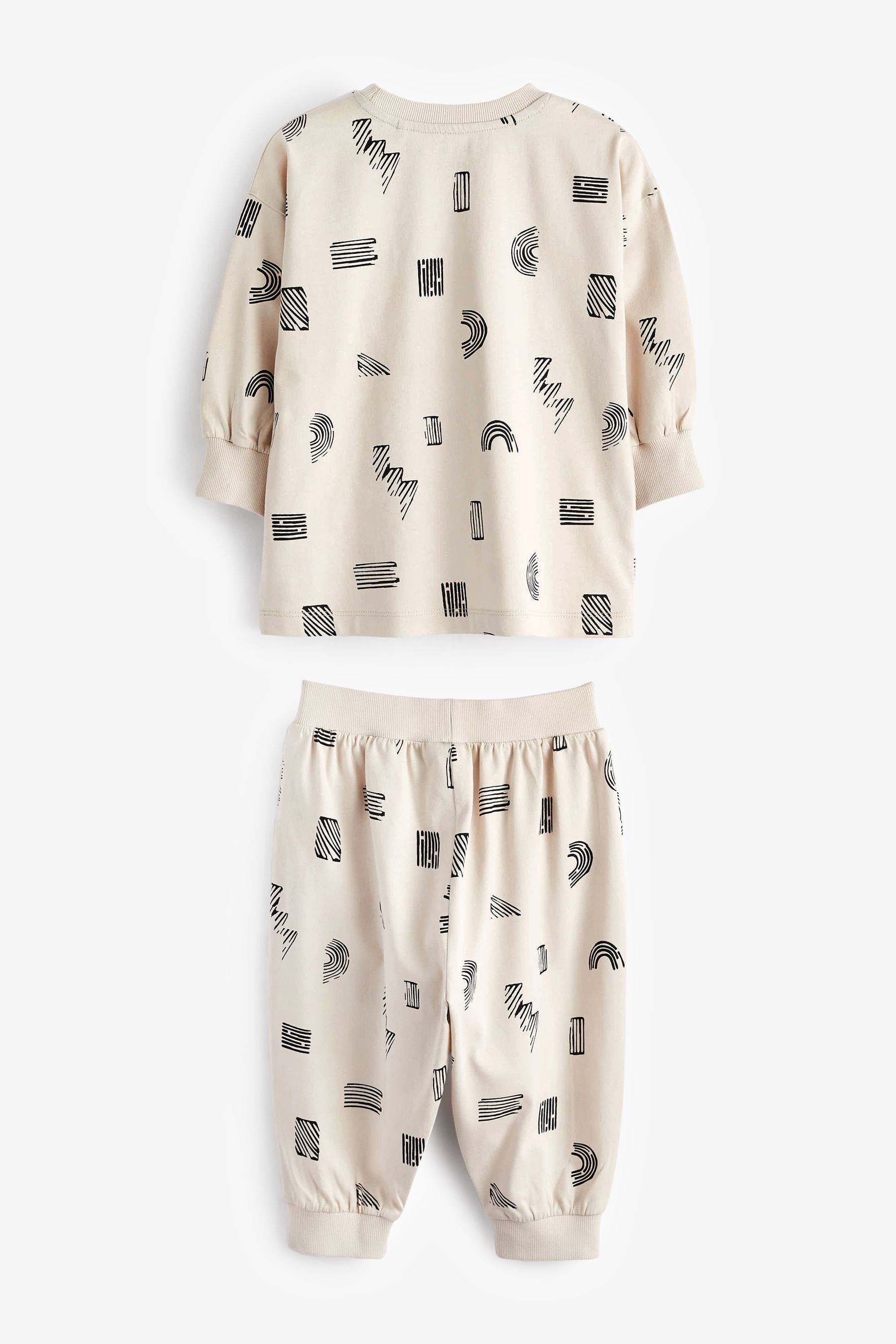 Buy Star Print Oversized Pyjamas 3 Pack (9mths-8yrs) from Next Bahrain