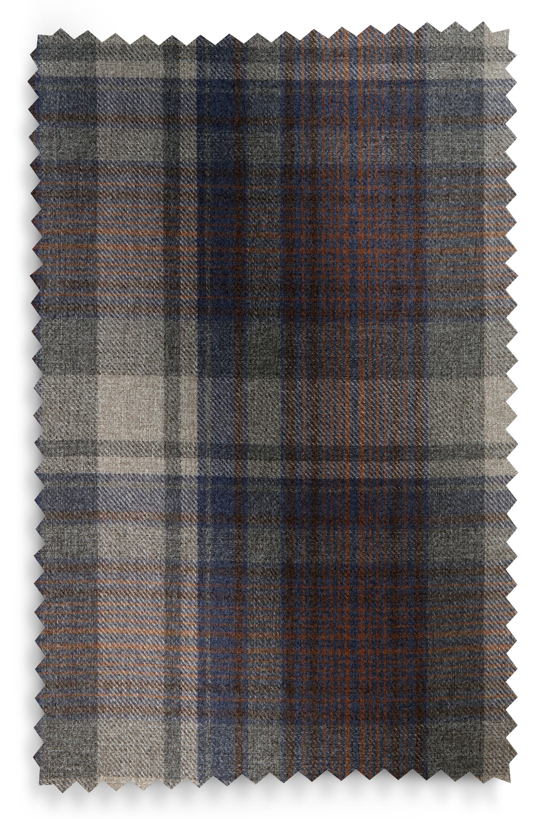 Buy Blue/Grey Next Alpine Check Lined Eyelet Curtains from the Next UK ...