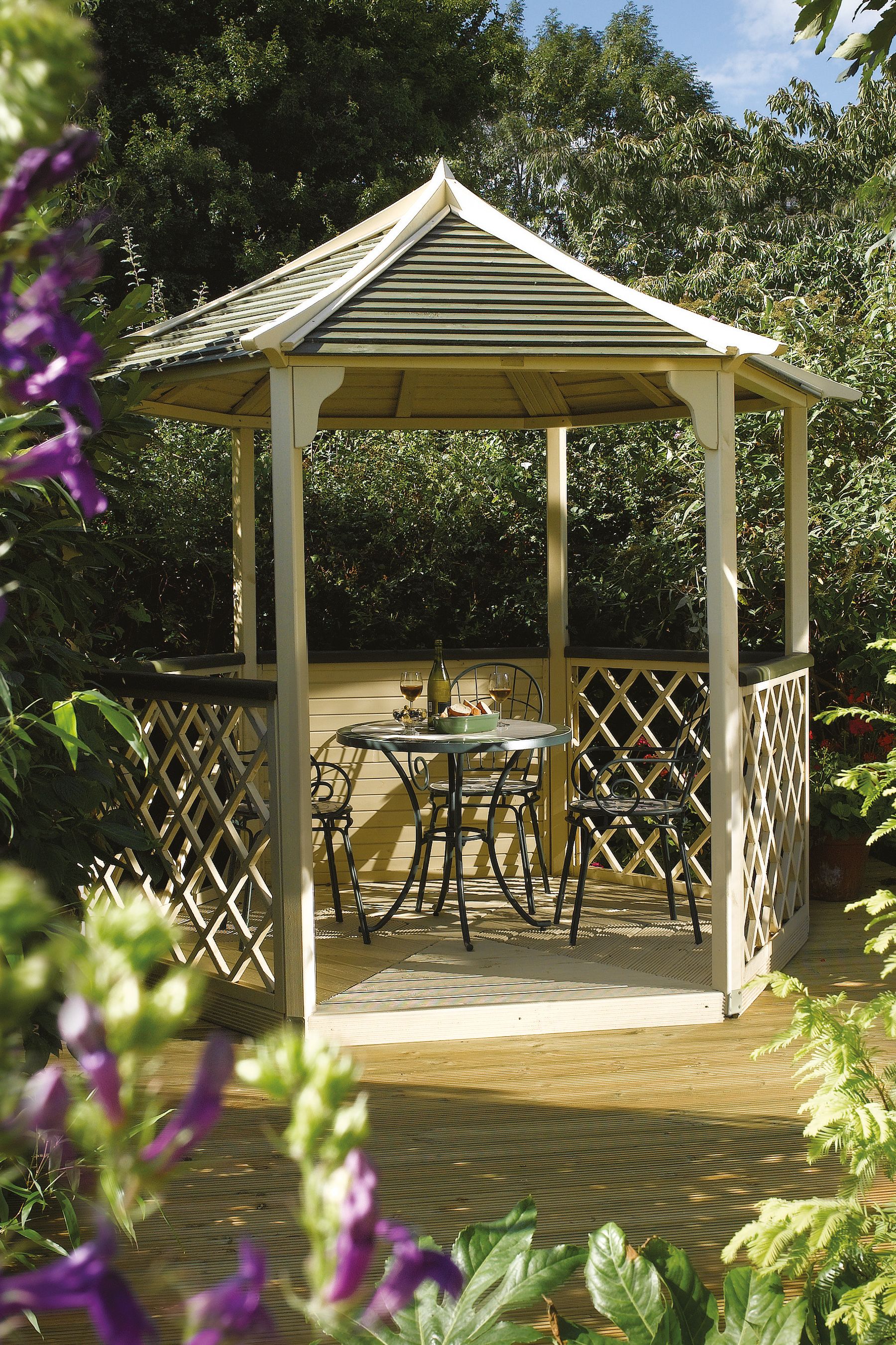 Buy Rowlinson Garden Products Natural Gainsborough Gazebo from the Next ...