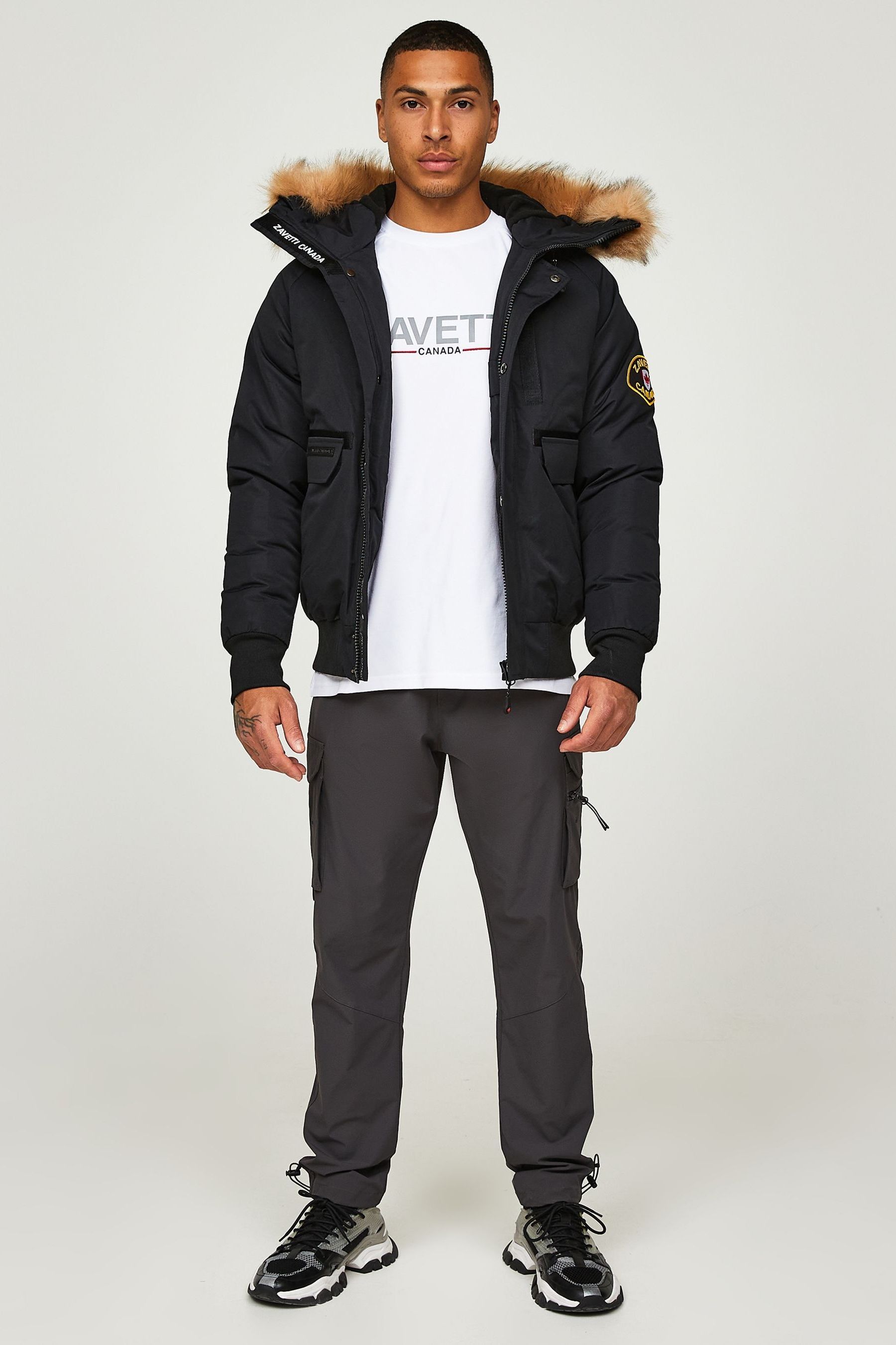 Buy Zavetti Canada Abelli 2.0 Hooded Bomber Jacket from the Next UK ...