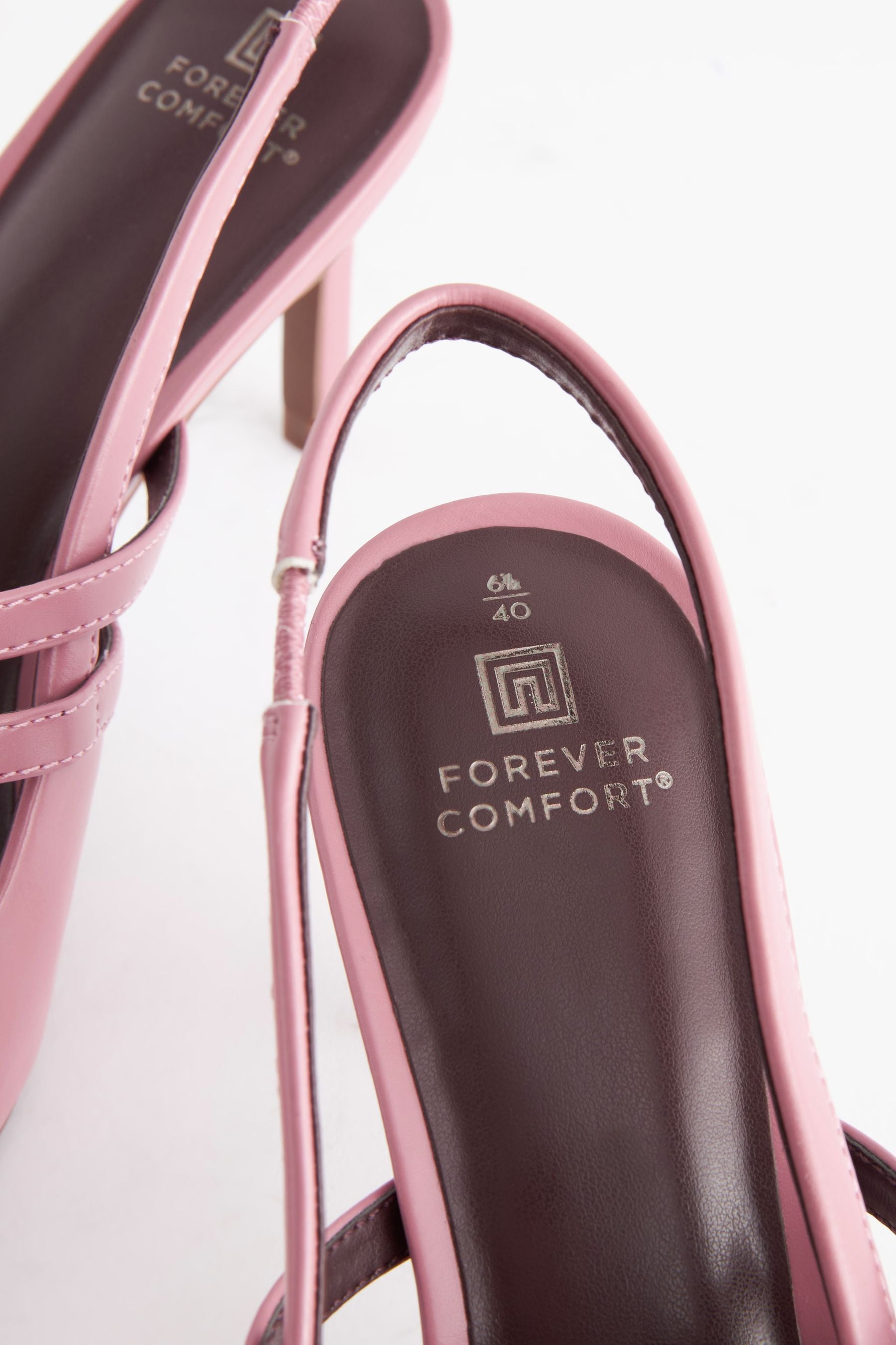 Buy Forever Comfort® Double Strap Slingback Heels from Next Ireland