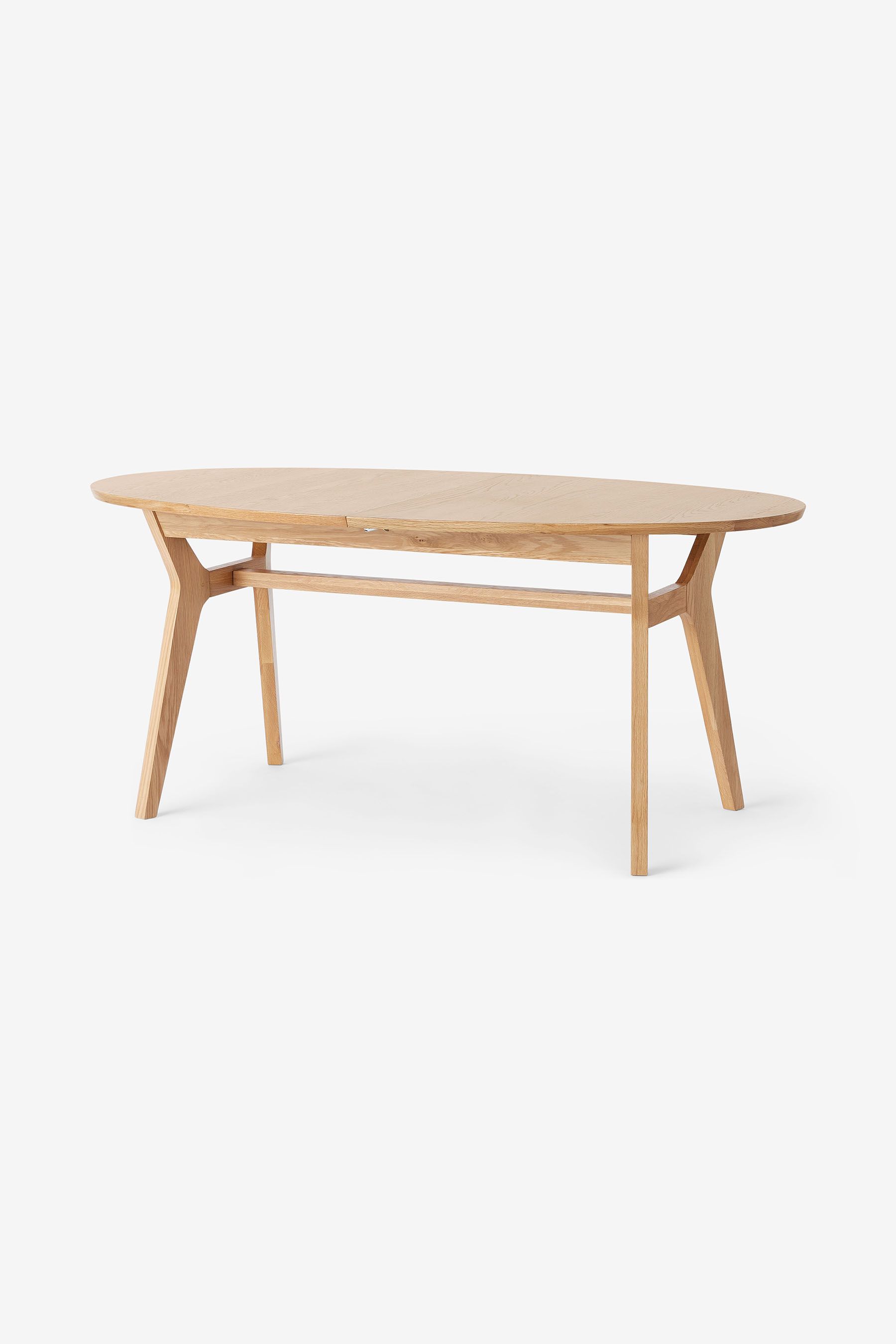 Buy MADE.COM Oak Jenson Oval Extendable 6 to 8 Seater Dining Table from ...