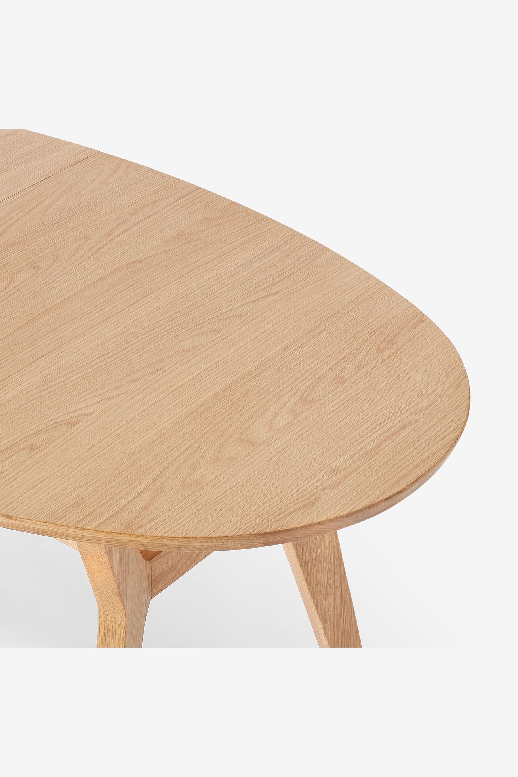 Buy MADE.COM Oak Jenson Oval Extendable 6 to 8 Seater Dining Table from ...