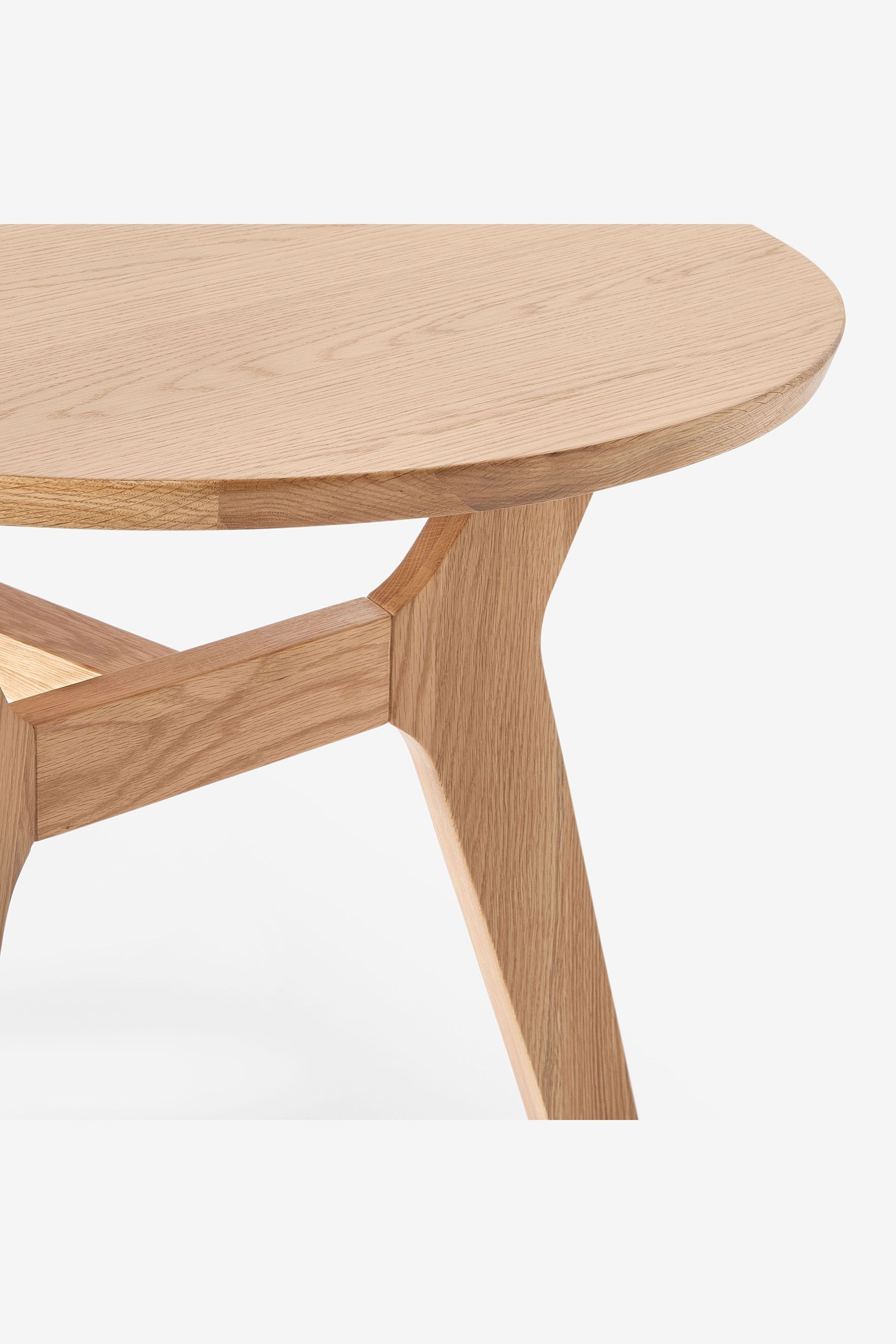 Buy MADE.COM Oak Jenson Oval Extendable 6 to 8 Seater Dining Table from ...