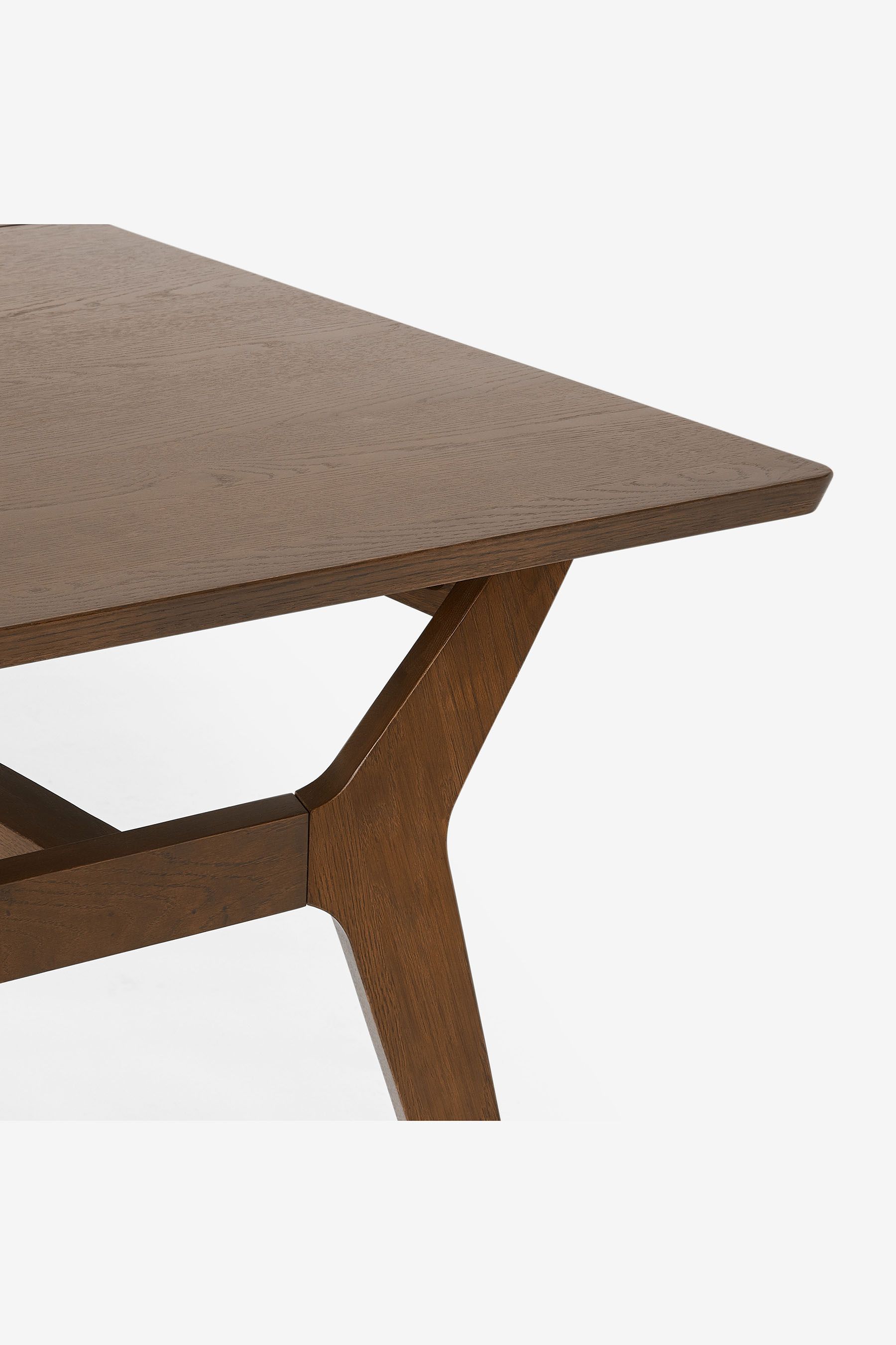 Buy MADE.COM Dark Oak Jenson Extendable 6 to 8 Seater Dining Table from ...