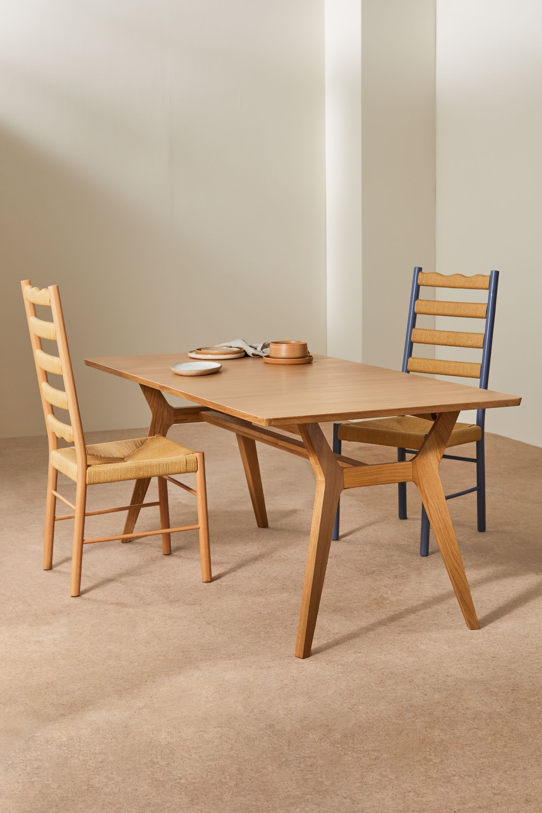 Buy MADE.COM Oak Jenson Extendable 6 to 8 Seater Dining Table from the ...