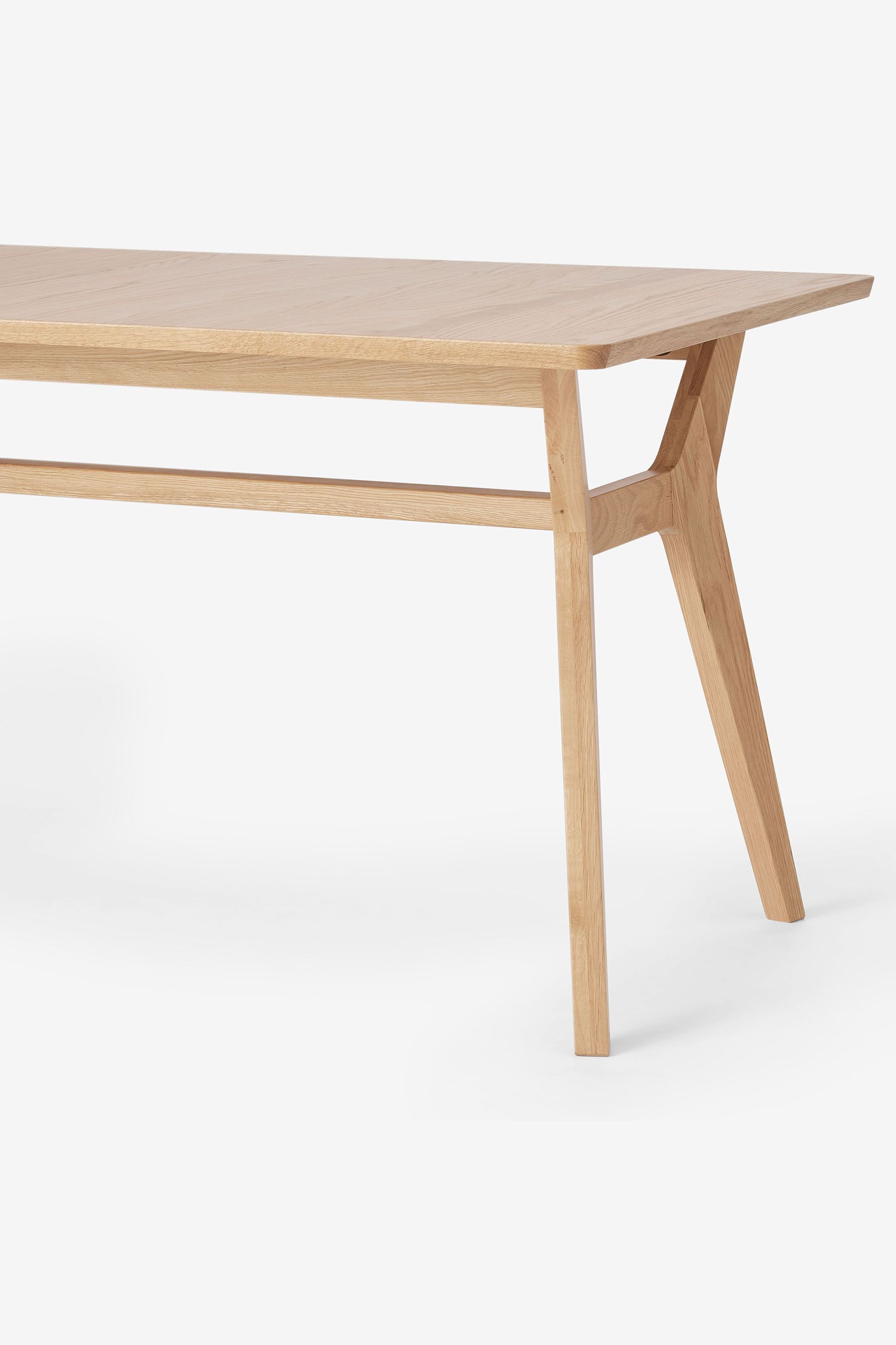 Buy MADE.COM Oak Jenson Extendable 6 to 8 Seater Dining Table from the ...