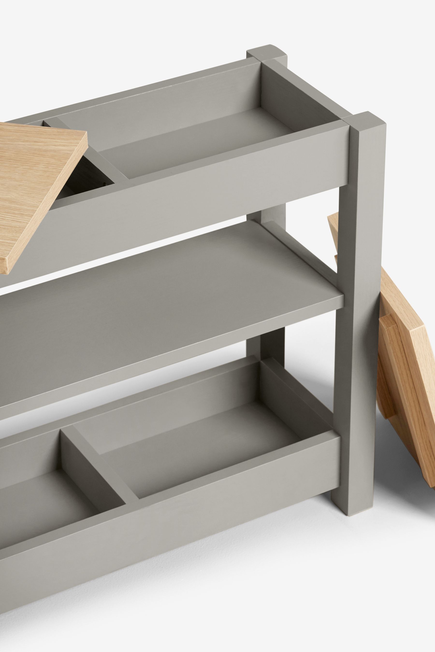 Buy Dove Grey Malvern Oak Effect Large Sofa Side Table from Next Ireland