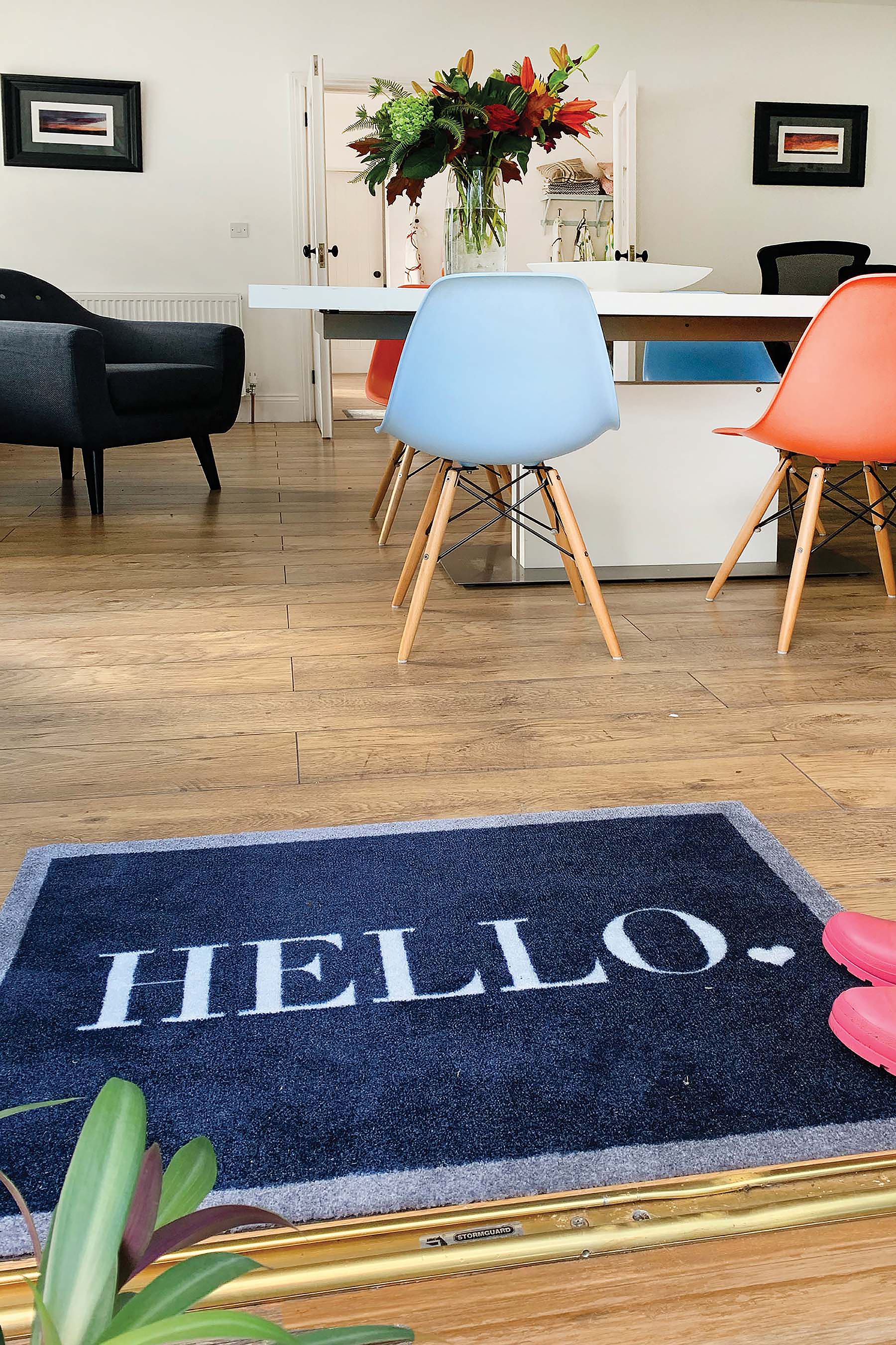 Buy My Mat Grey Nylon Indoor Hello Mat from the Next UK online shop