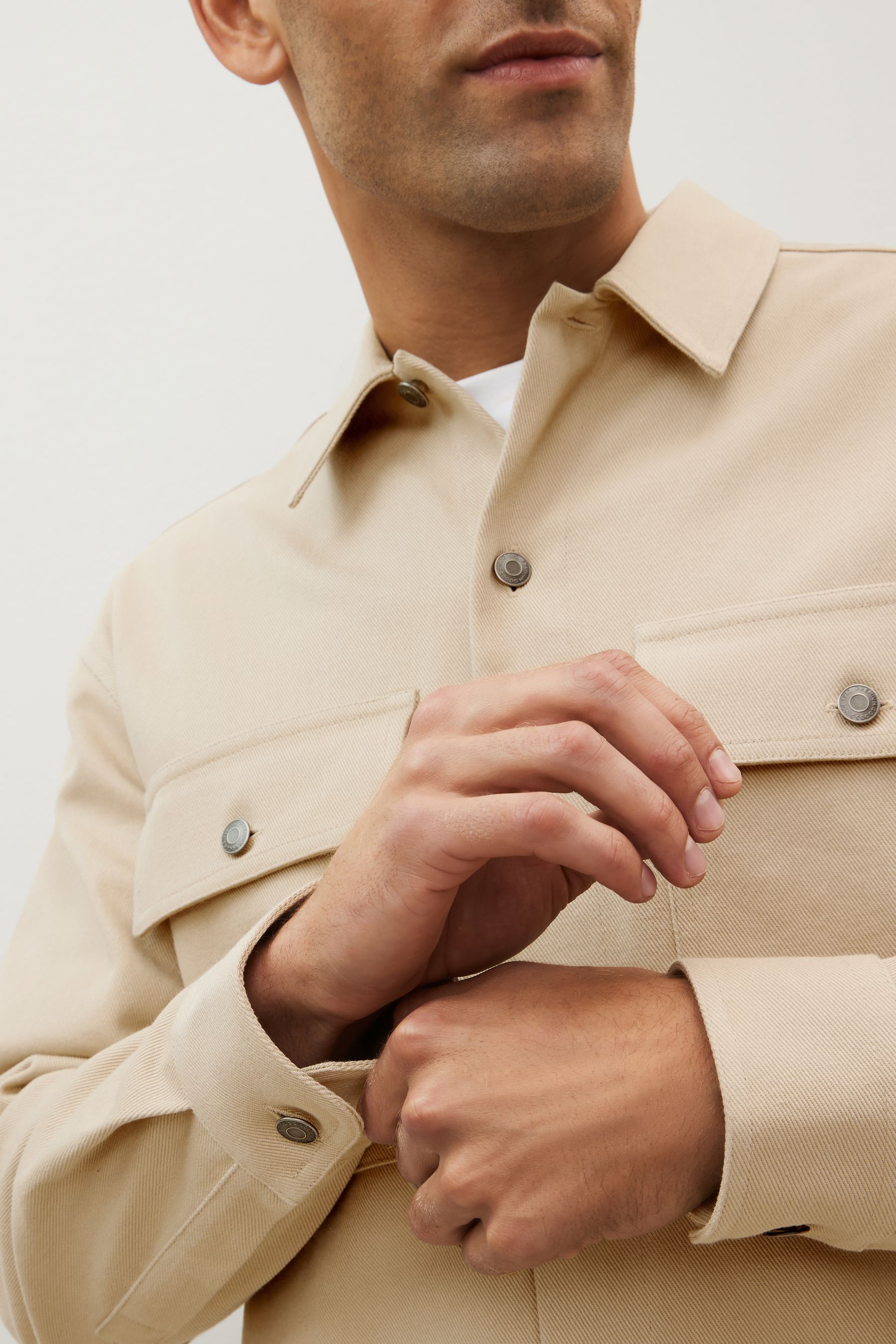 Buy Twin Pocket Cotton Shacket from Next Australia