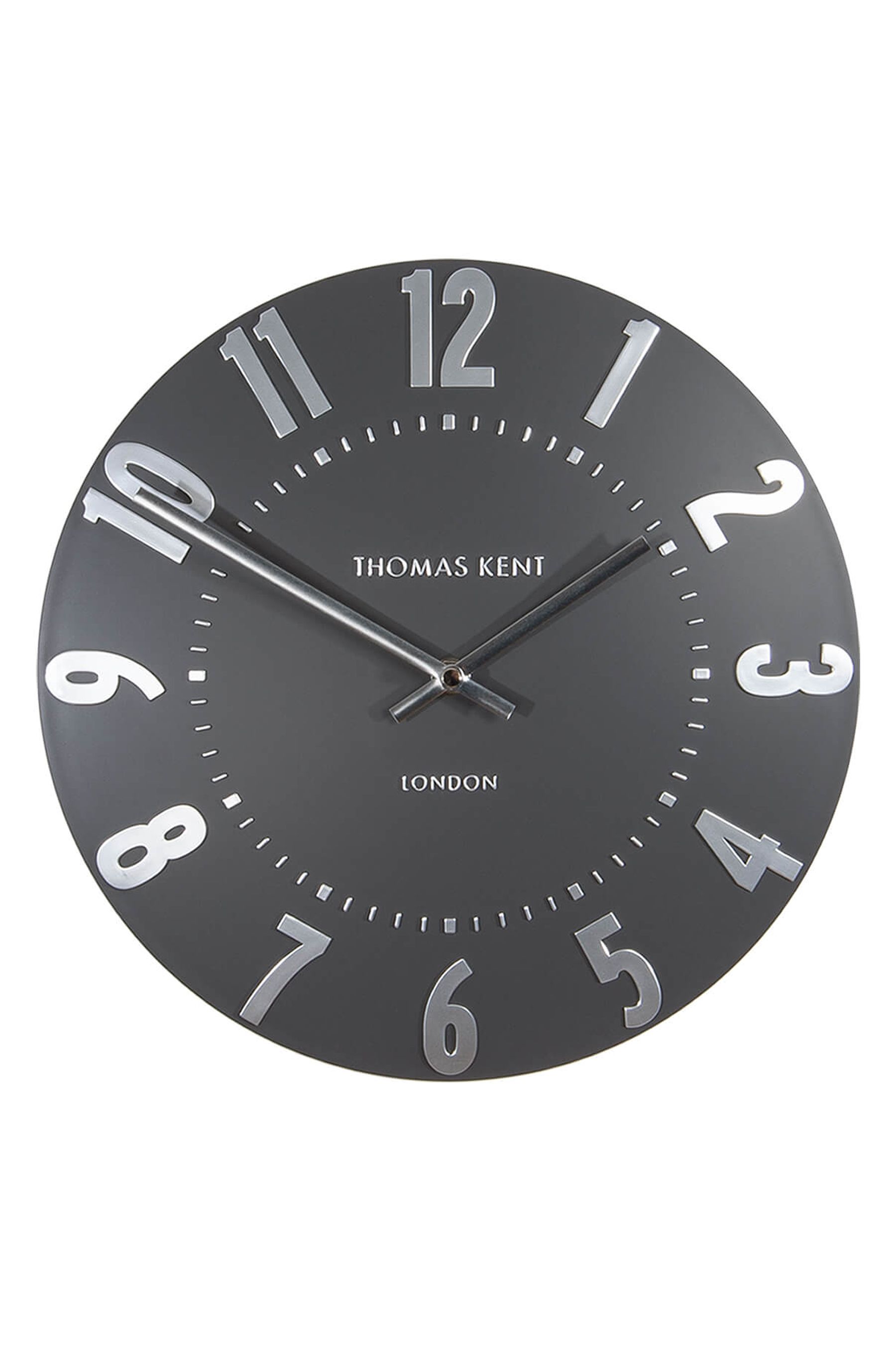Buy Thomas Kent Clocks Grey Mulberry Small Wall Clock from the Next UK ...