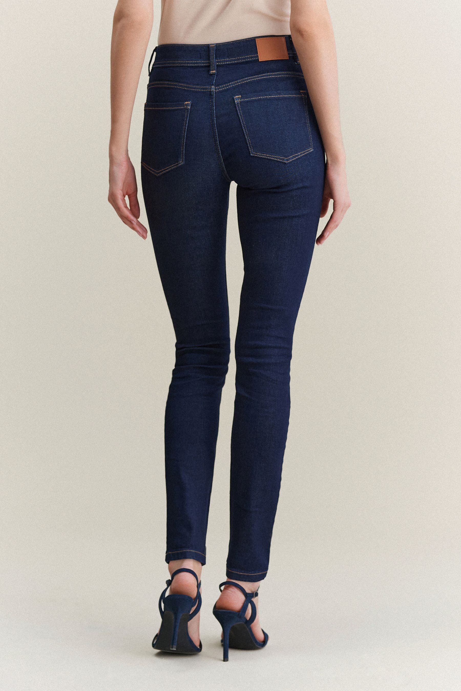 Buy Rinse Blue Supersoft Skinny Jeans from the Next UK online shop