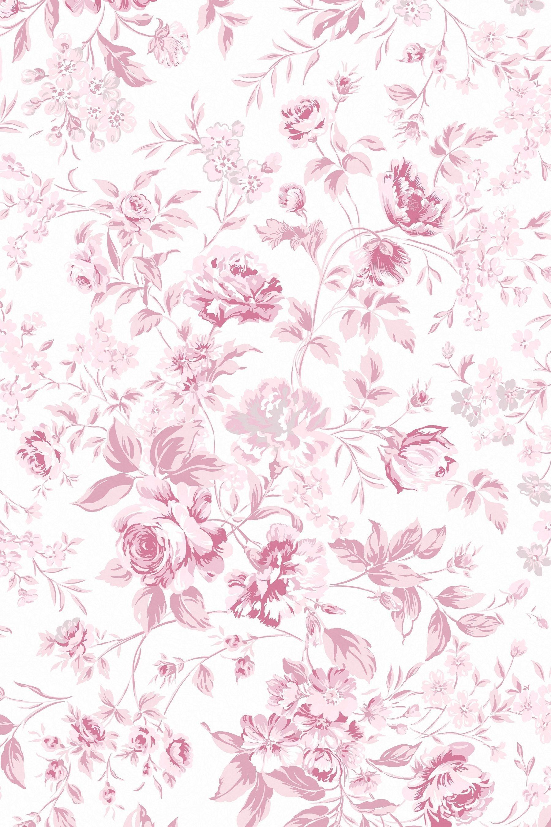 Buy Shabby Chic by Rachel Ashwell® Pink Romantic Rose A4 Wallpaper ...