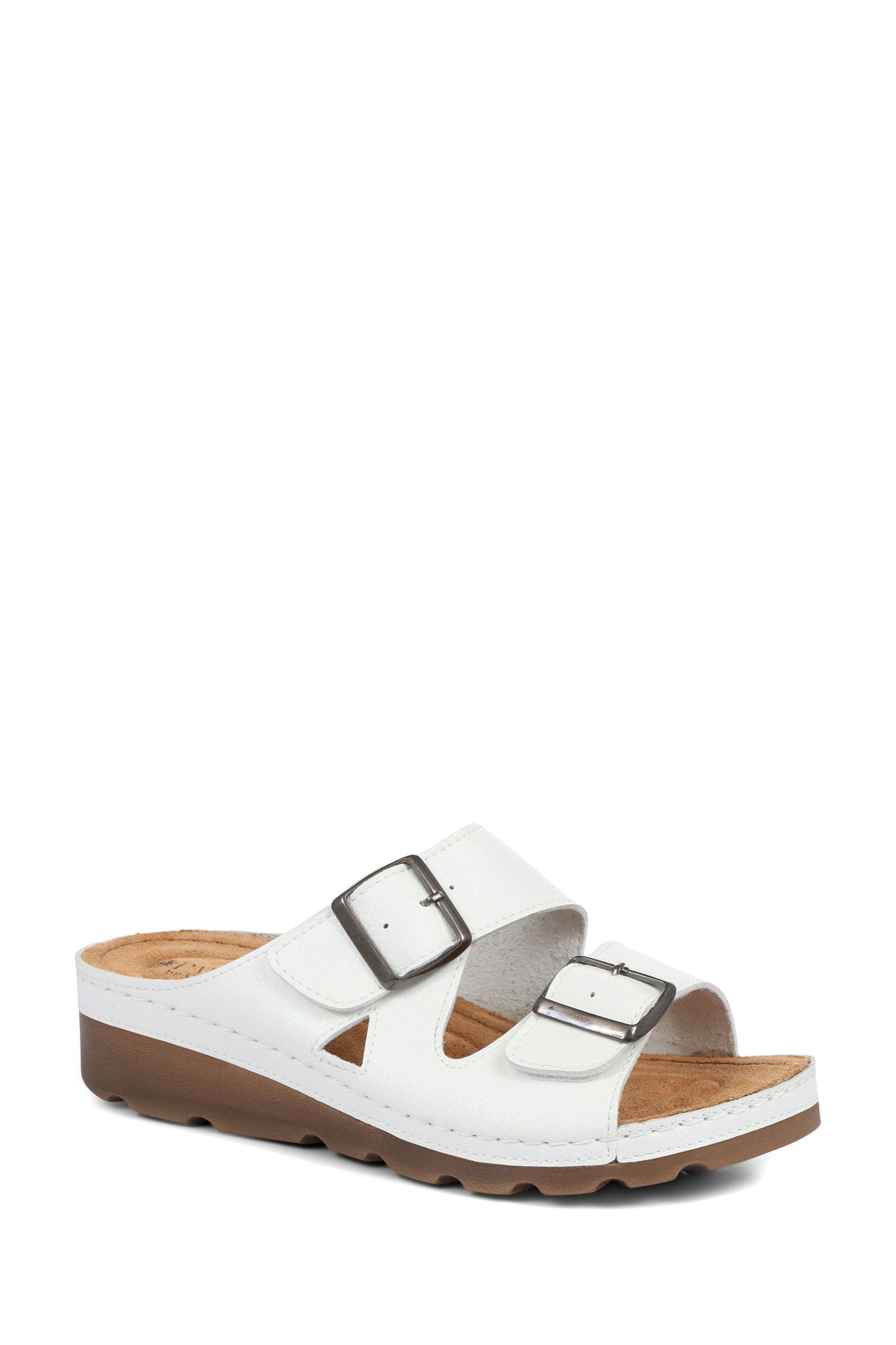 Buy Pavers Adjustable Black Mule Sandals from the Next UK online shop