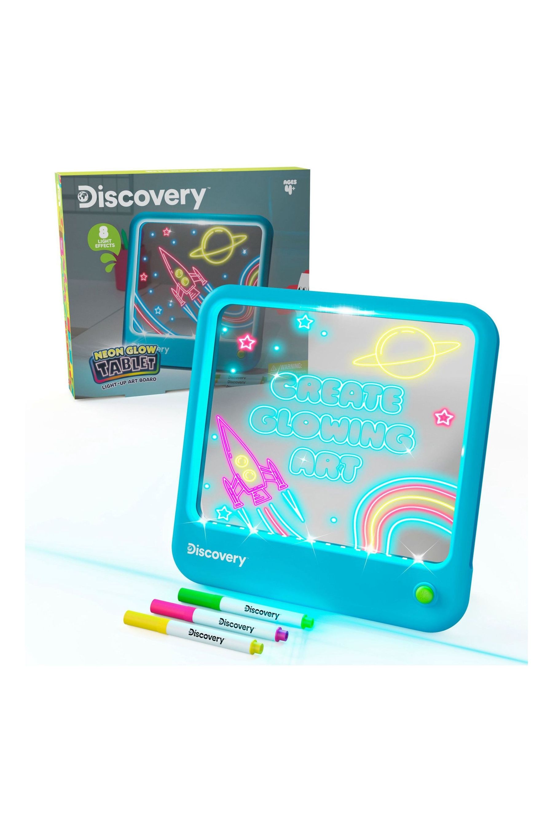 Buy Discovery Neon LED Glow Drawing Board from the Next UK online shop