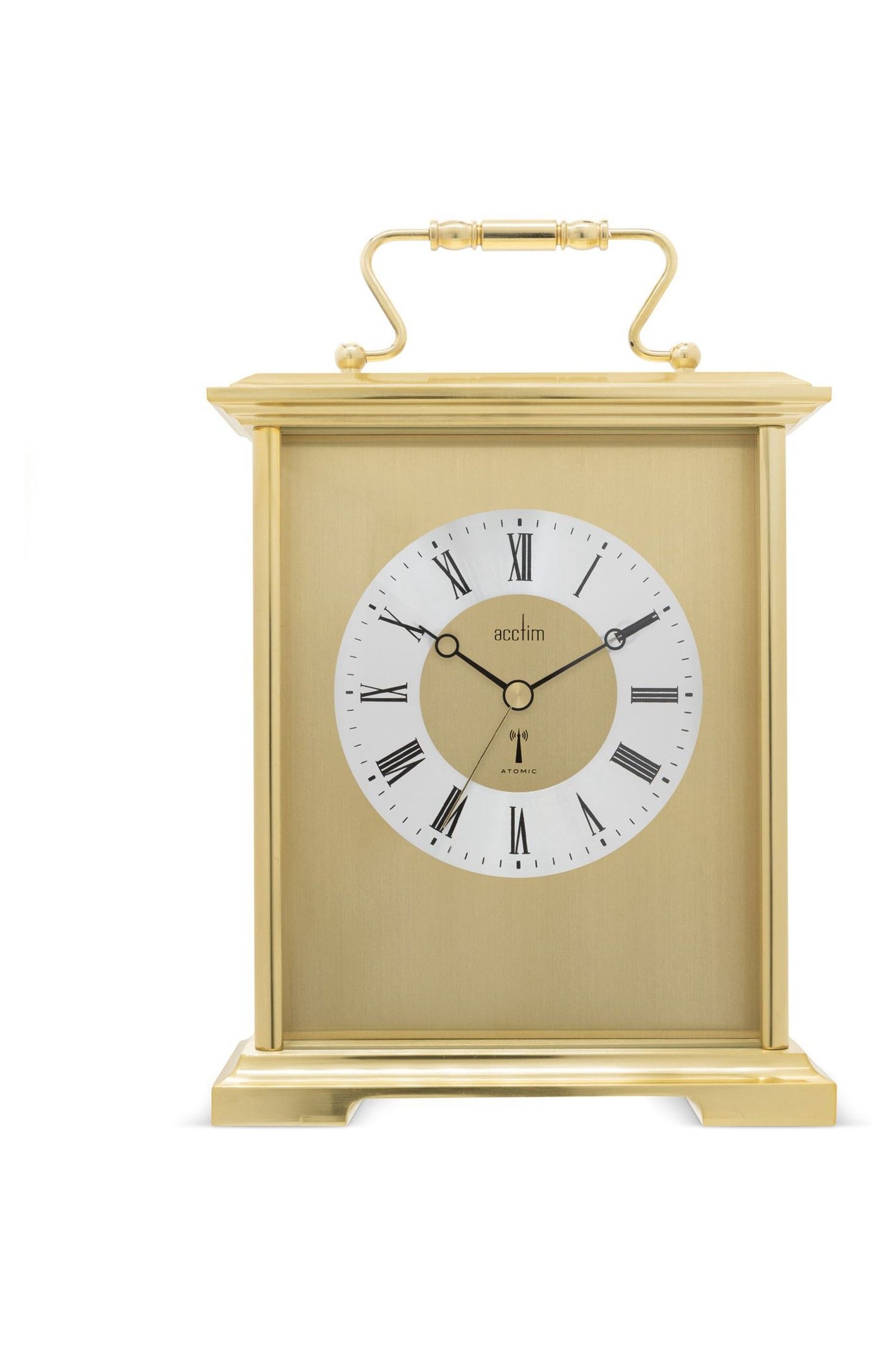 Buy Acctim Clocks Gold Althorp Radio Controlled Carriage Clock from the ...