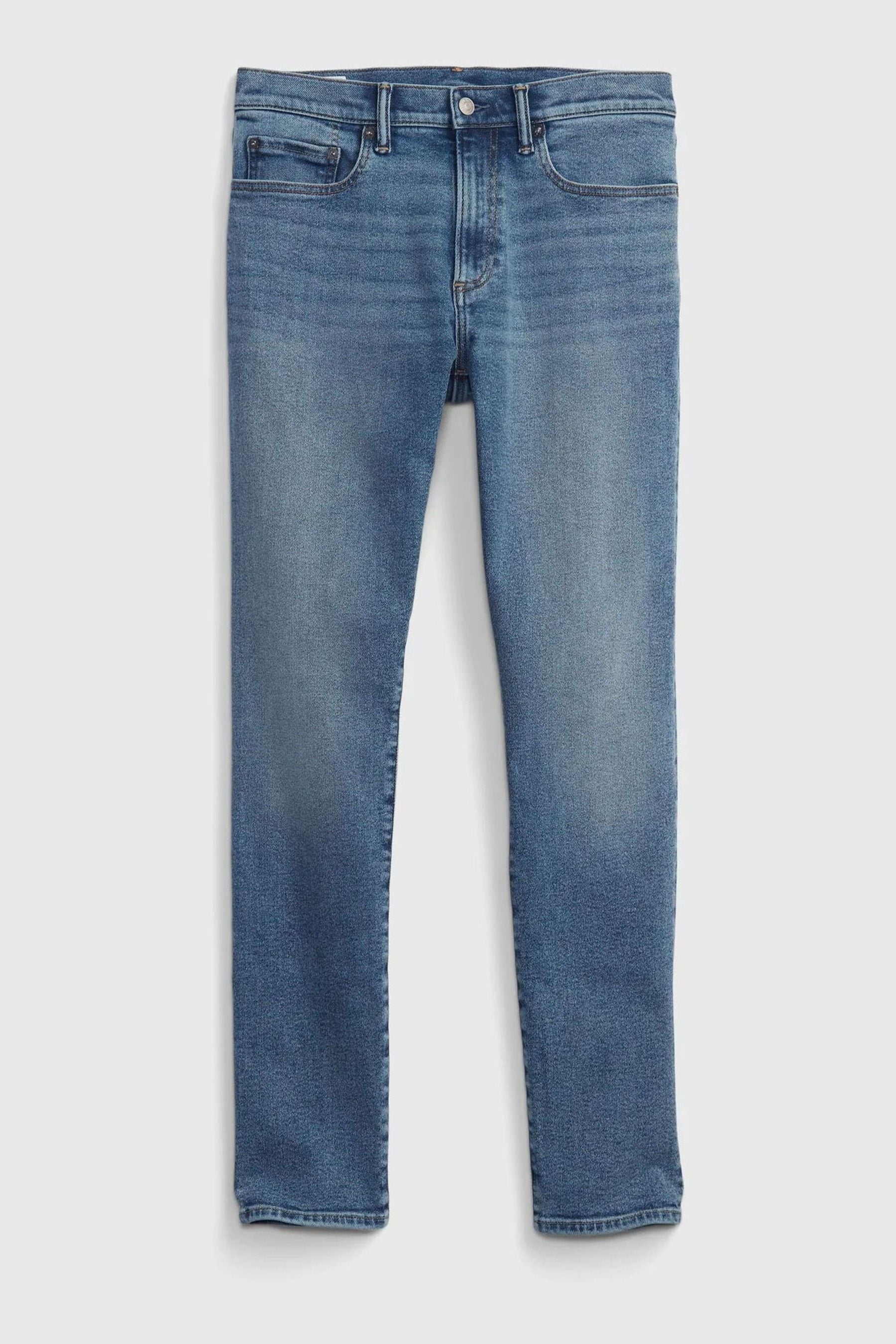 Buy Gap Light Wash Blue Stretch Skinny GapFlex Jeans from the Next UK ...