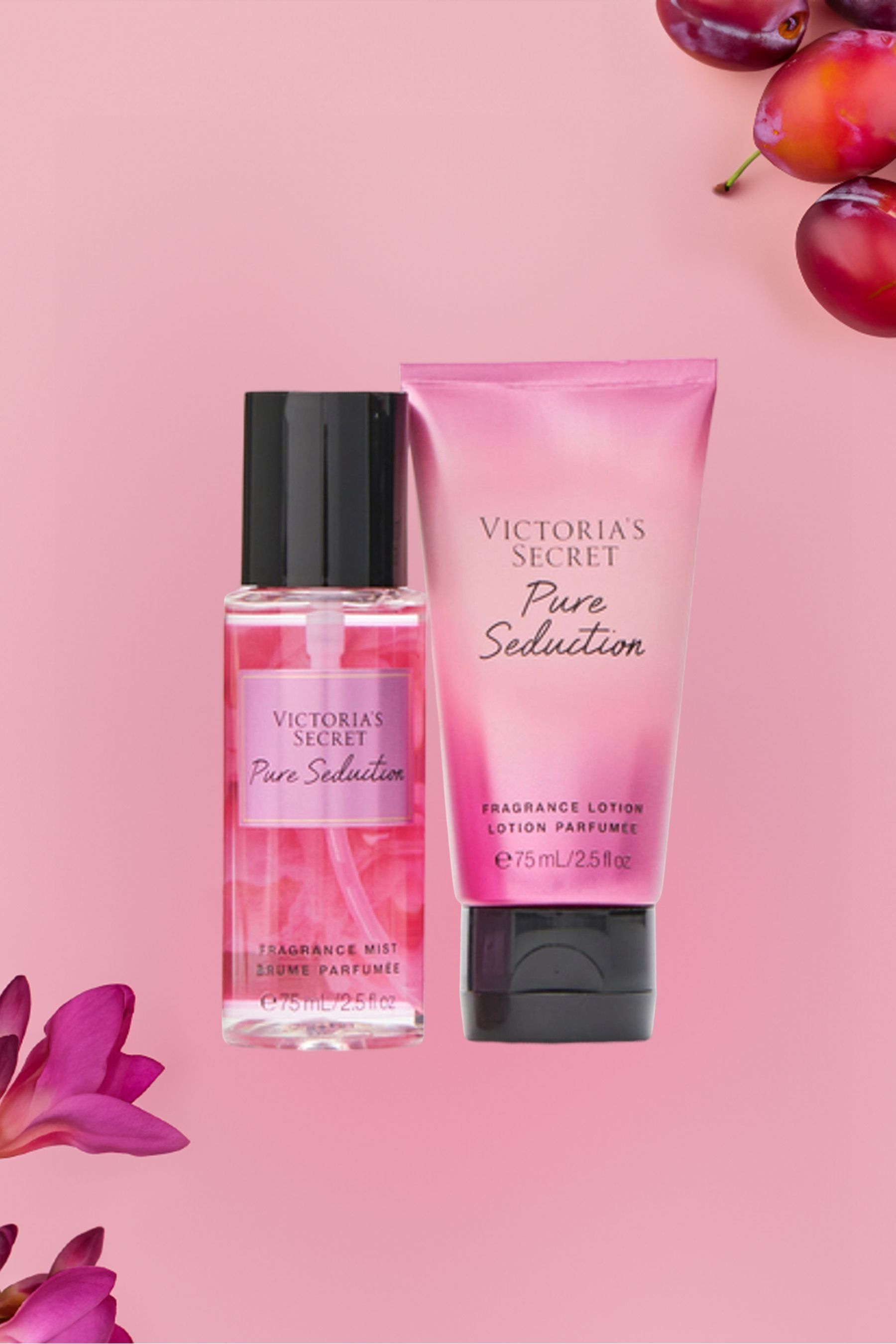 Buy Victoria's Secret Pure Seduction 2 Piece Body Mist and Lotion Gift ...