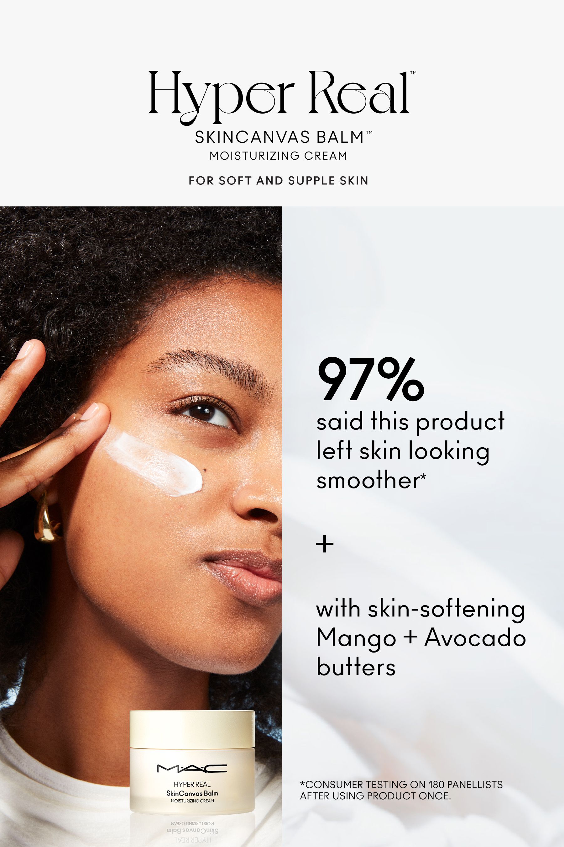 Buy MAC Hyper Real SkinCanvas Balmâ„¢ Moisturising Cream 30ml 30ml from ...