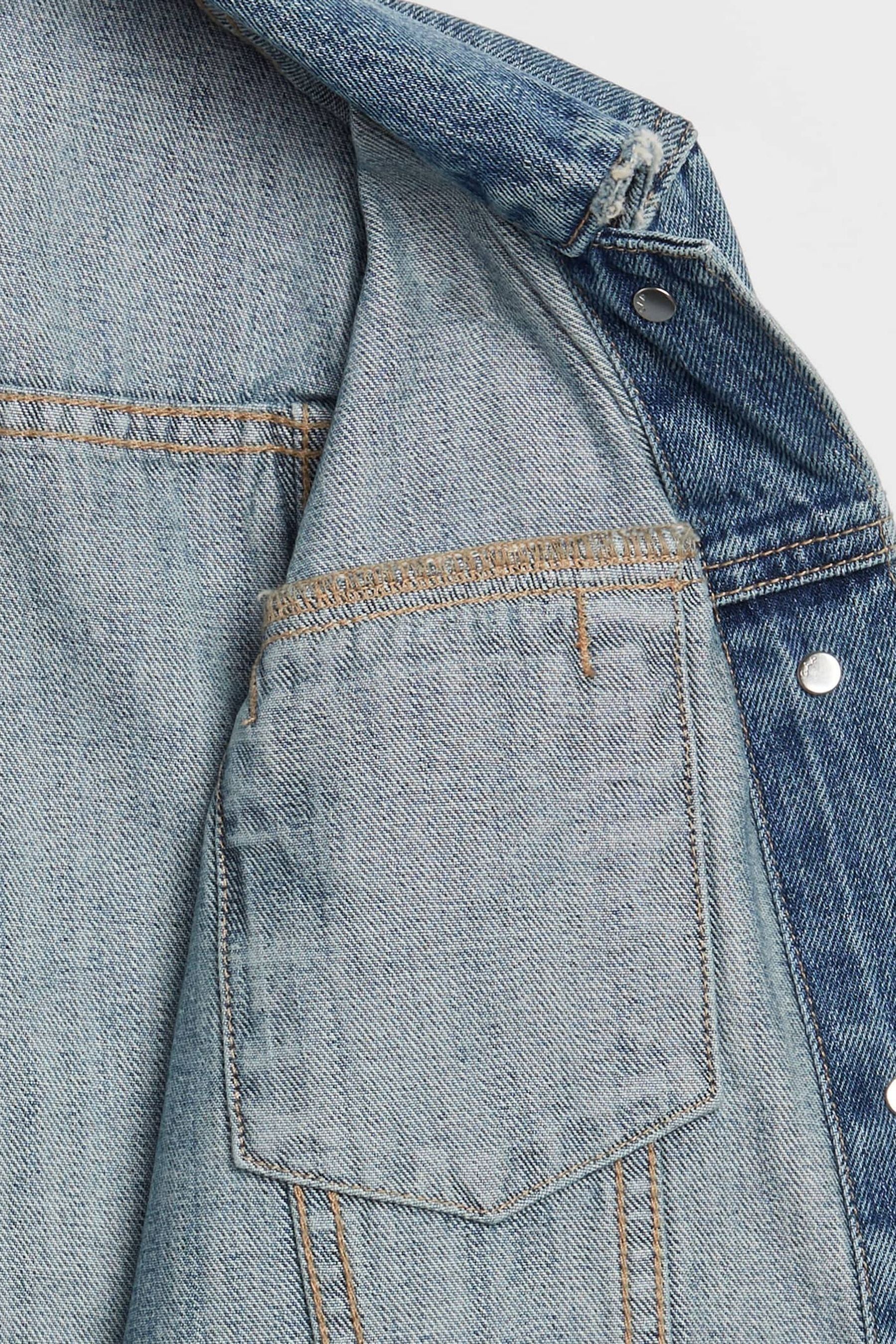 Buy Gap Blue Icon Denim Jacket from the Next UK online shop