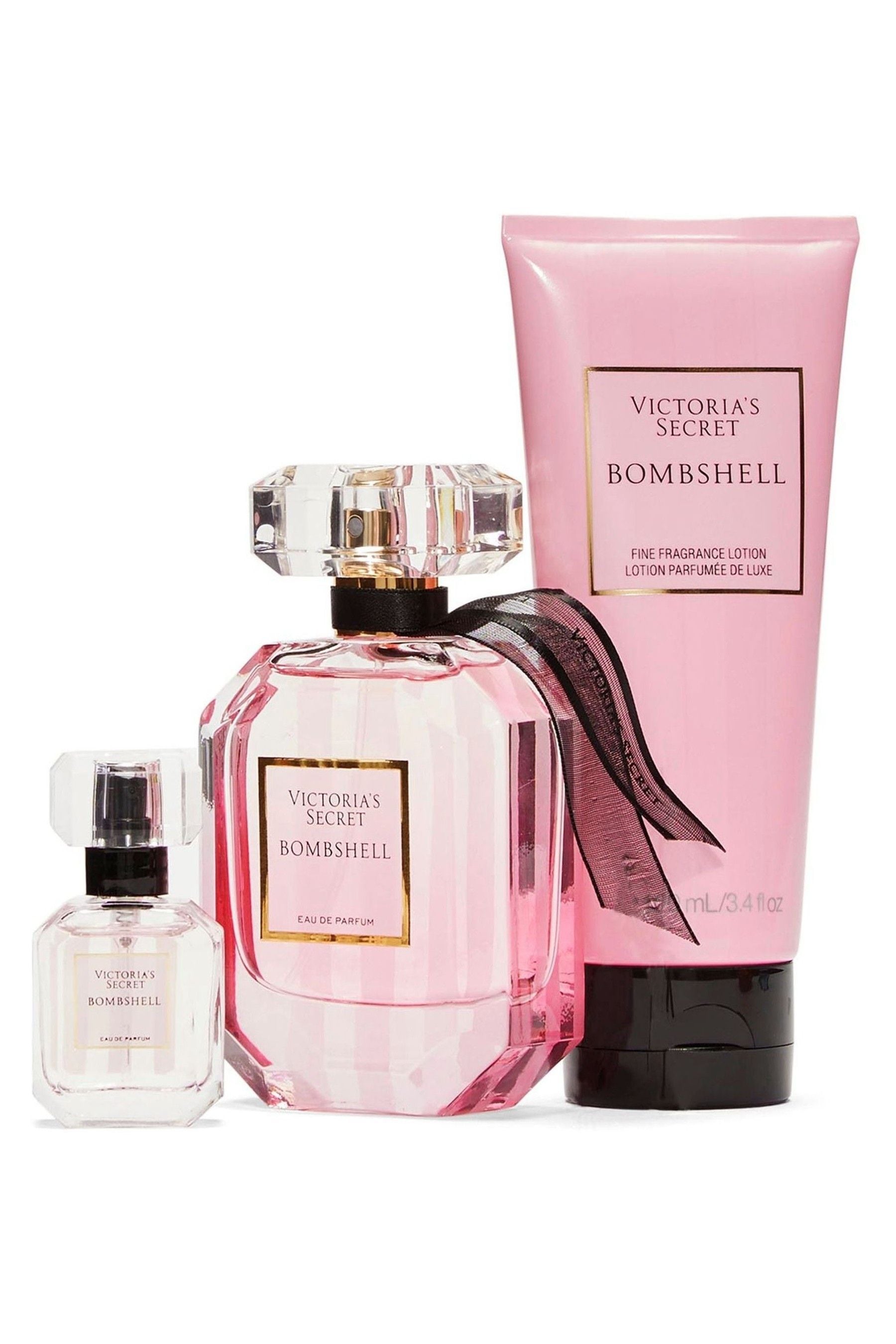 Buy Victoria's Secret Bombshell Eau de Parfum 3 Piece Fragrance Gift ...