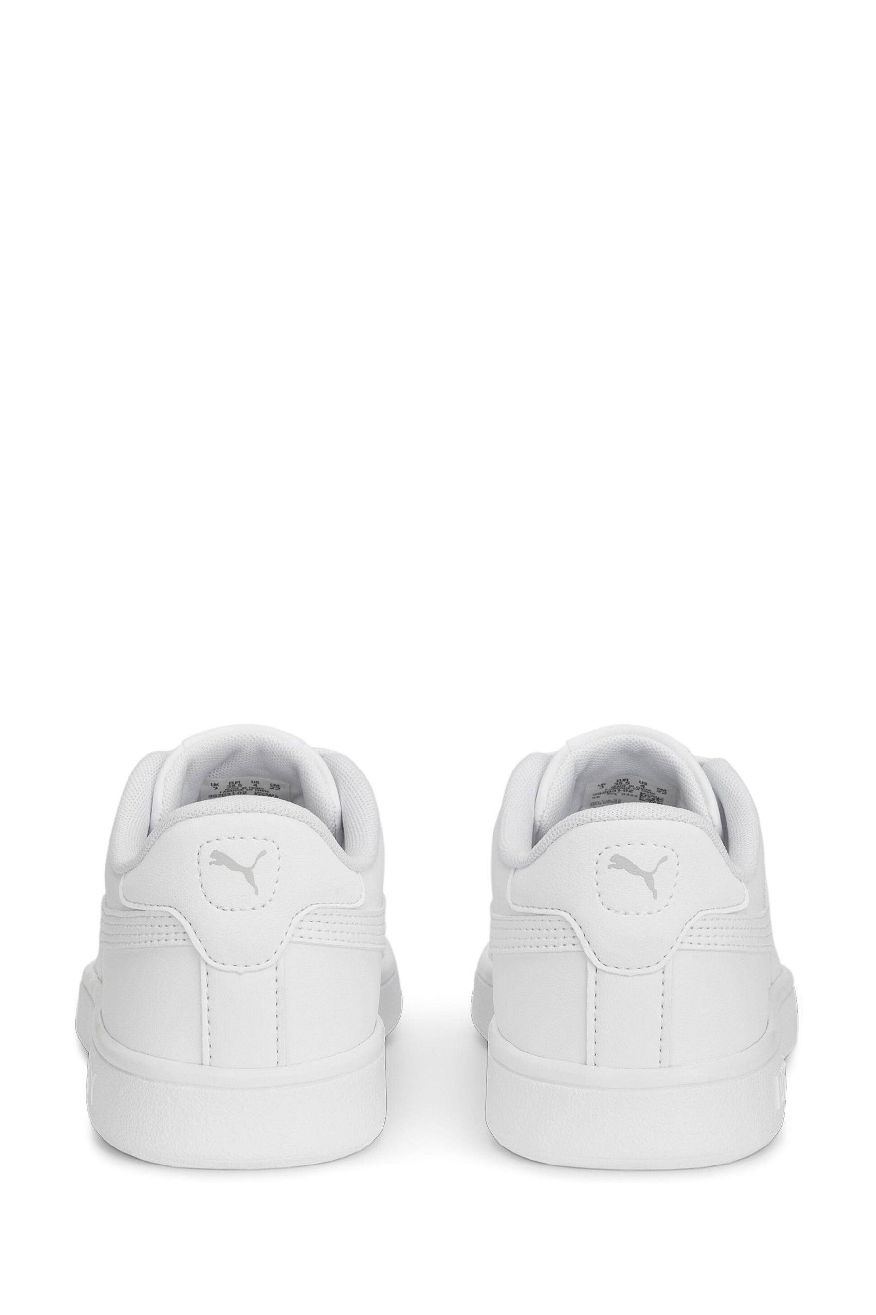 Buy Puma White Smash 3.0 Leather Youth Trainers from the Next UK online ...