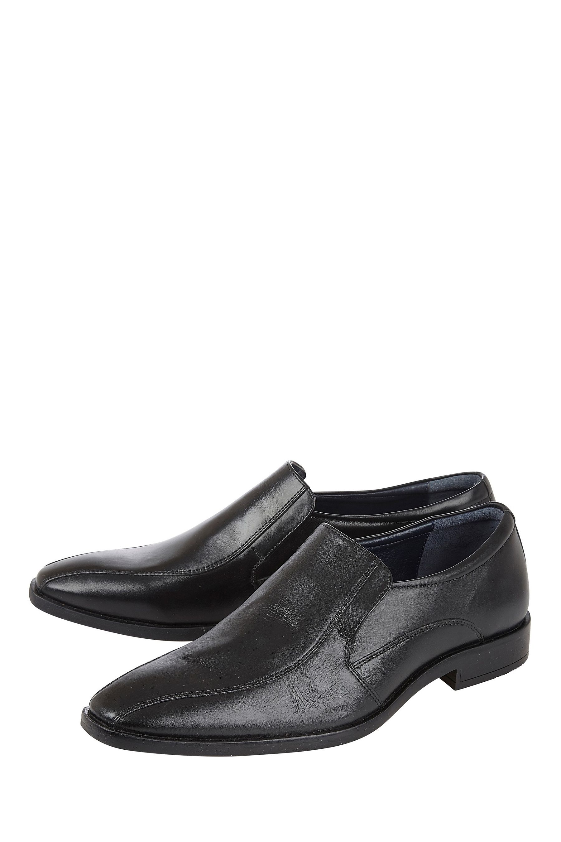 Buy Lotus Black Leather Loafers from the Next UK online shop