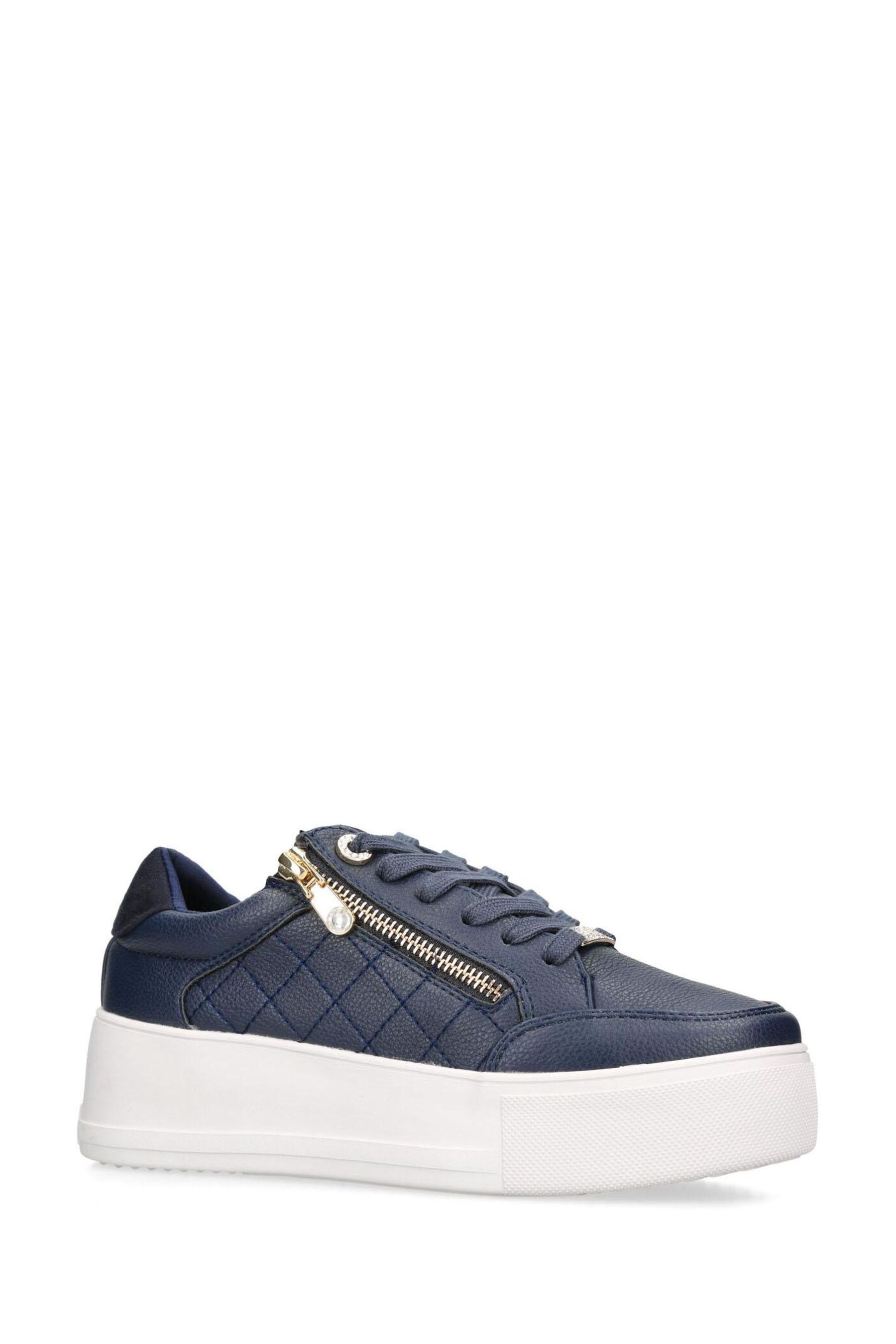 Buy Carvela Blue Jive Zip Trainers from the Next UK online shop