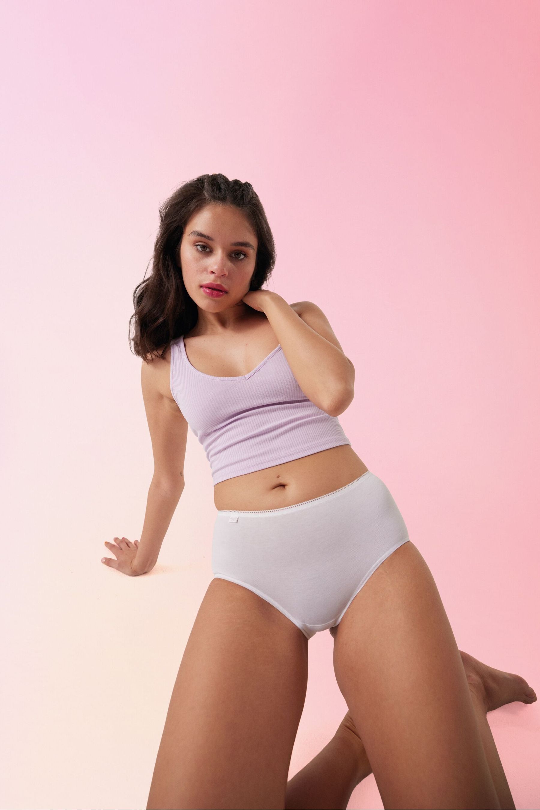 Buy Sloggi Basic Midi Black Knickers 3 Pack from Next Ireland