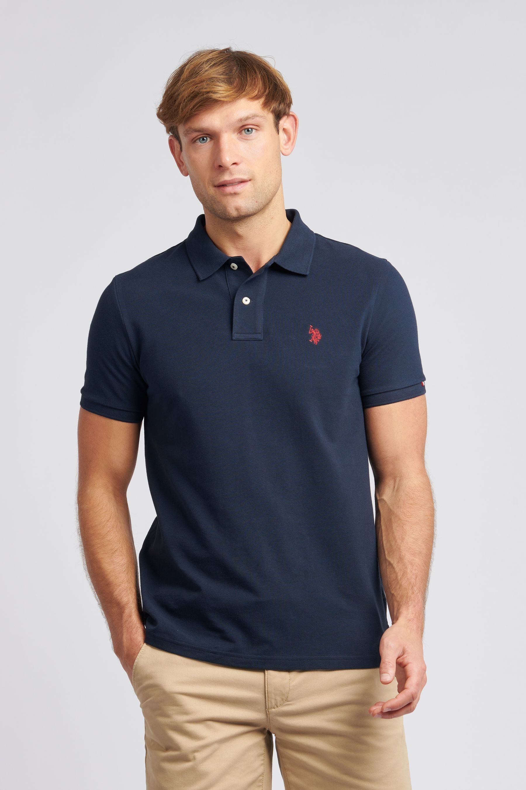 Buy U.S. Polo Assn. Regular Fit Pique Polo Shirt from the Next UK ...