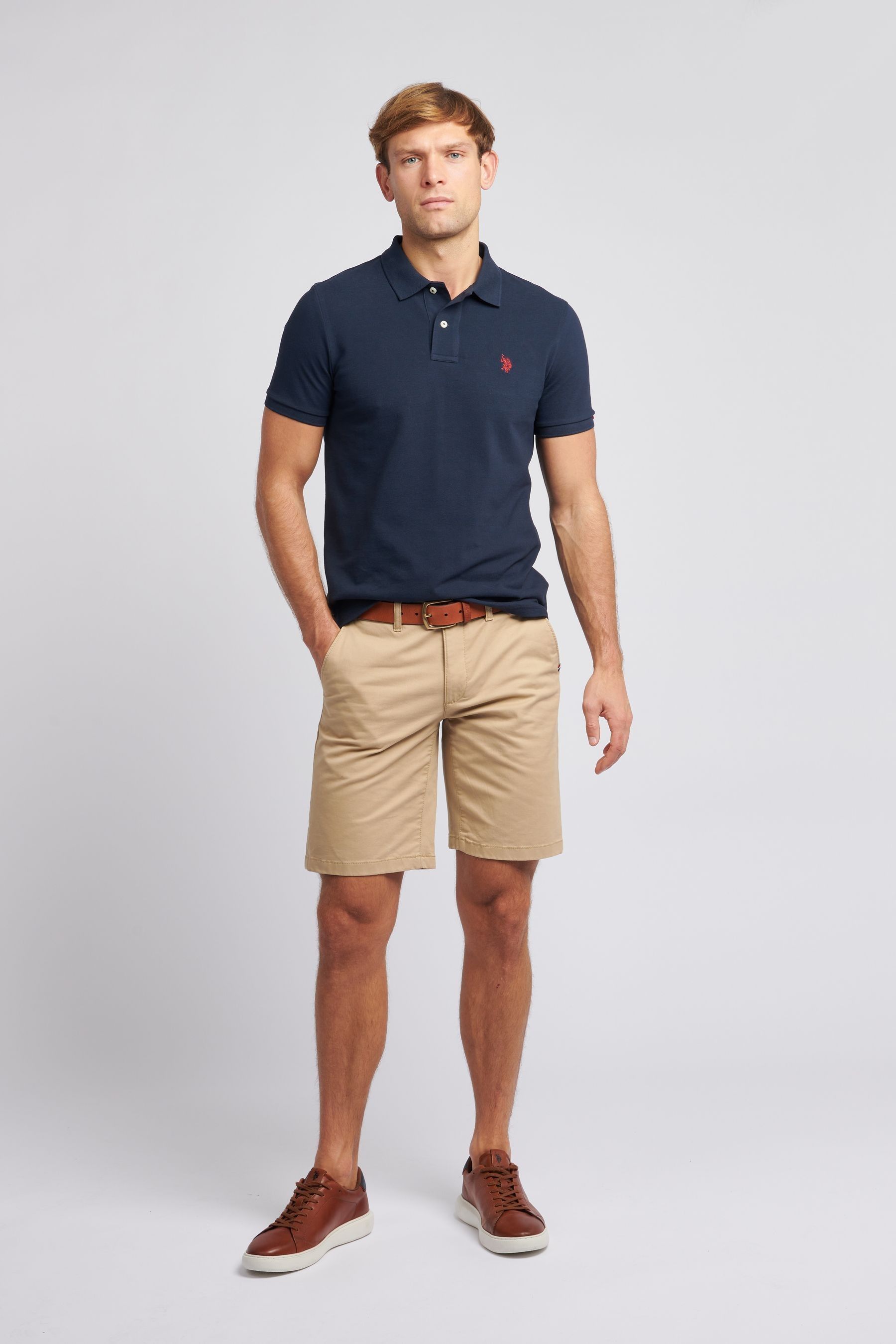 Buy U.S. Polo Assn. Regular Fit Pique Polo Shirt from the Next UK ...