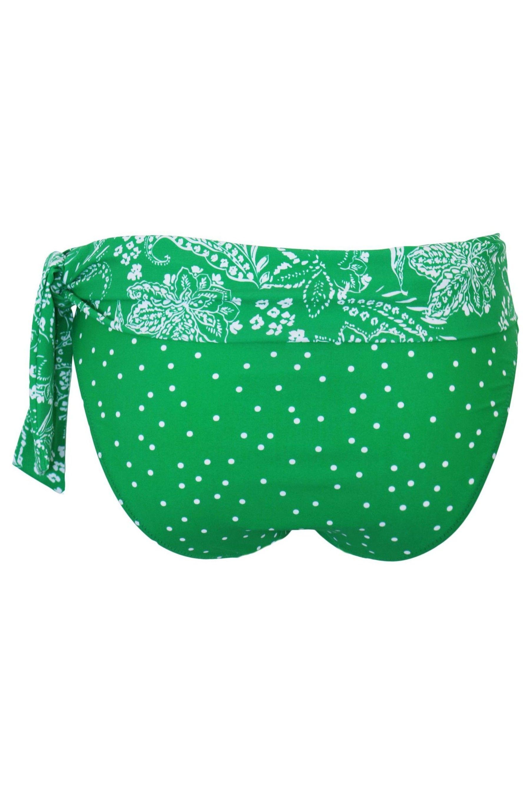 Buy Pour Moi Green Getaway Fold Over Tie Briefs from the Next UK online shop