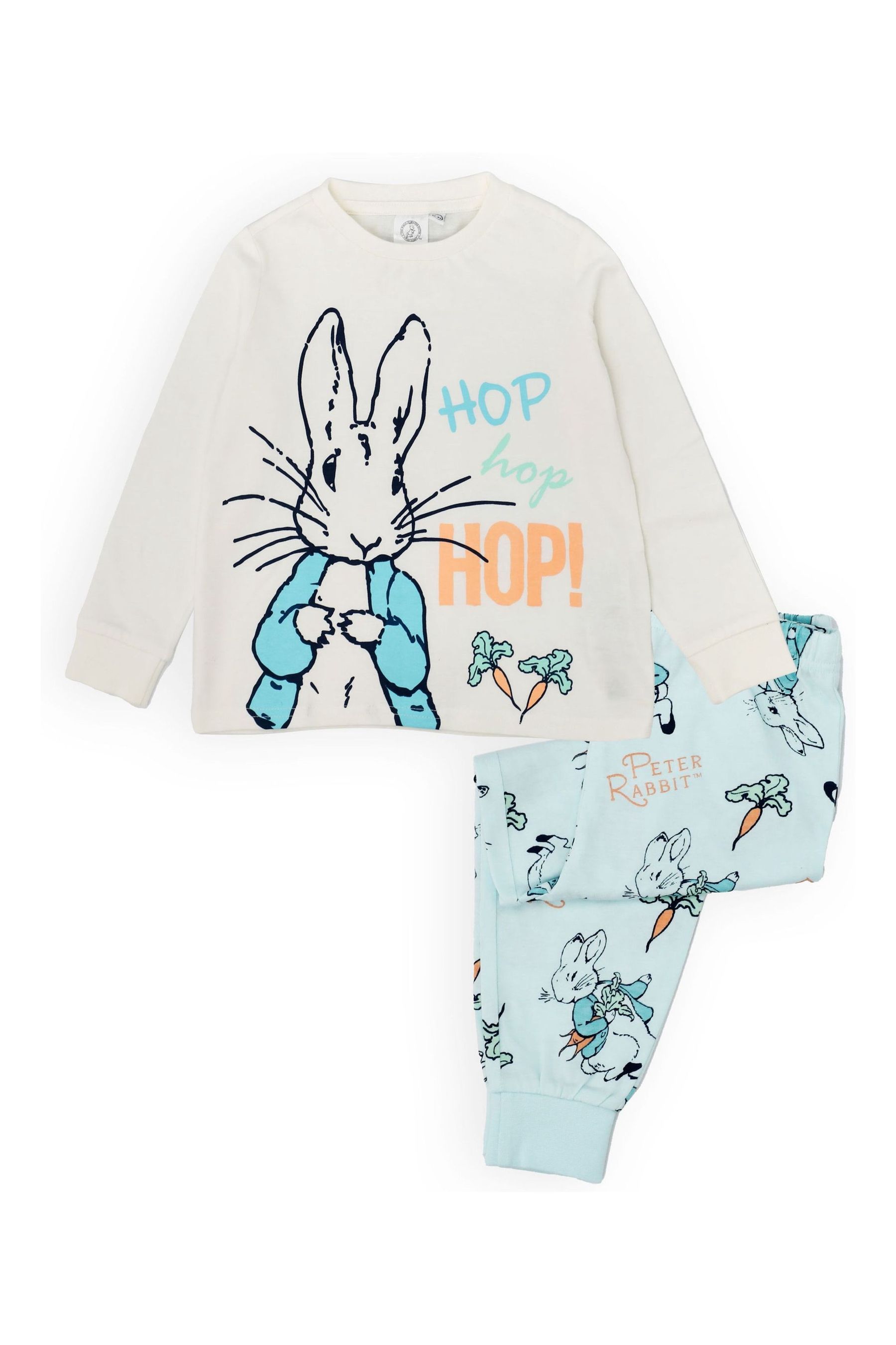 Buy Vanilla Underground White Kids Peter Rabbit Licensed Pyjamas from ...