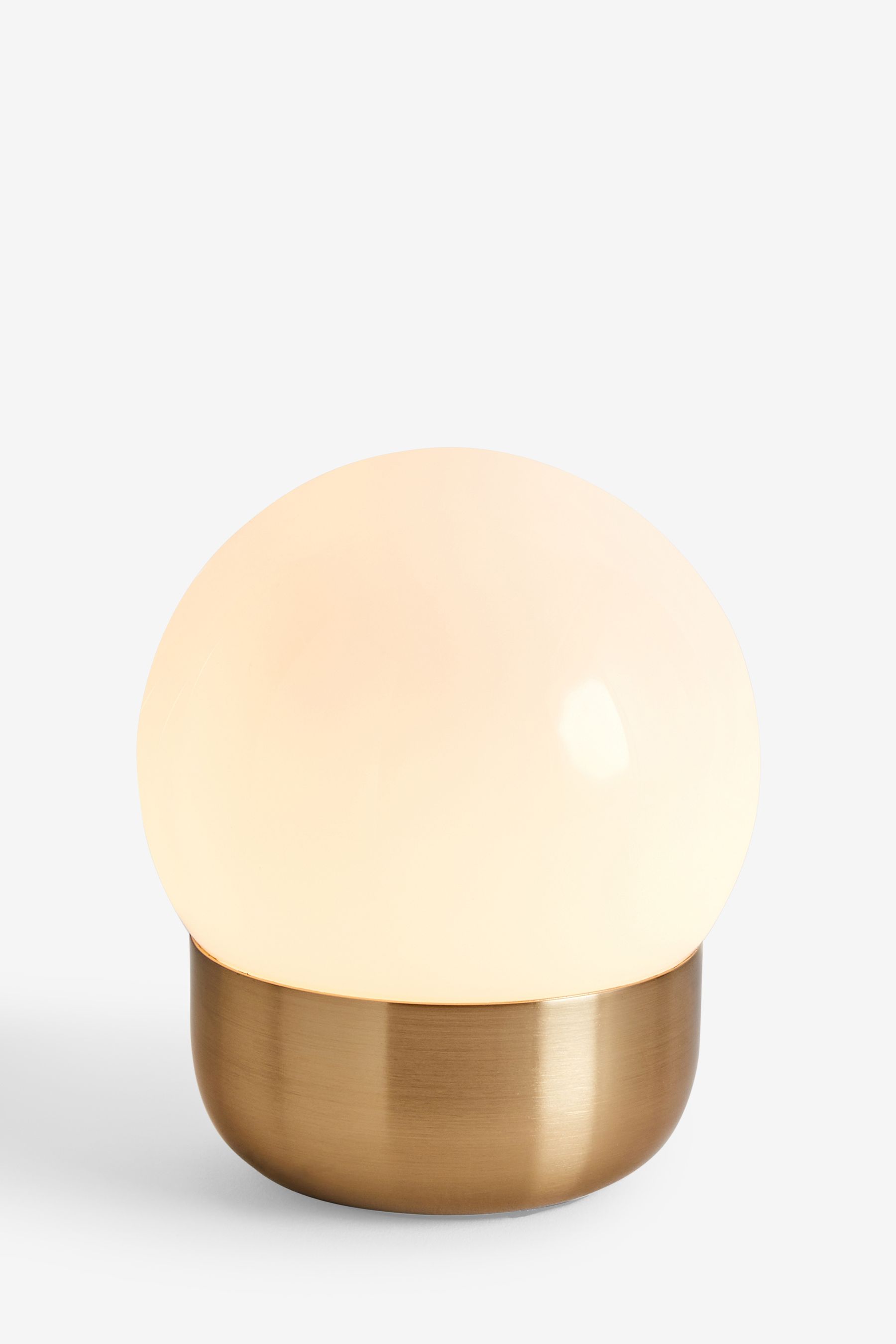 Buy Brass Pod Rechargeable Battery Operated Touch Table Lamp from the ...
